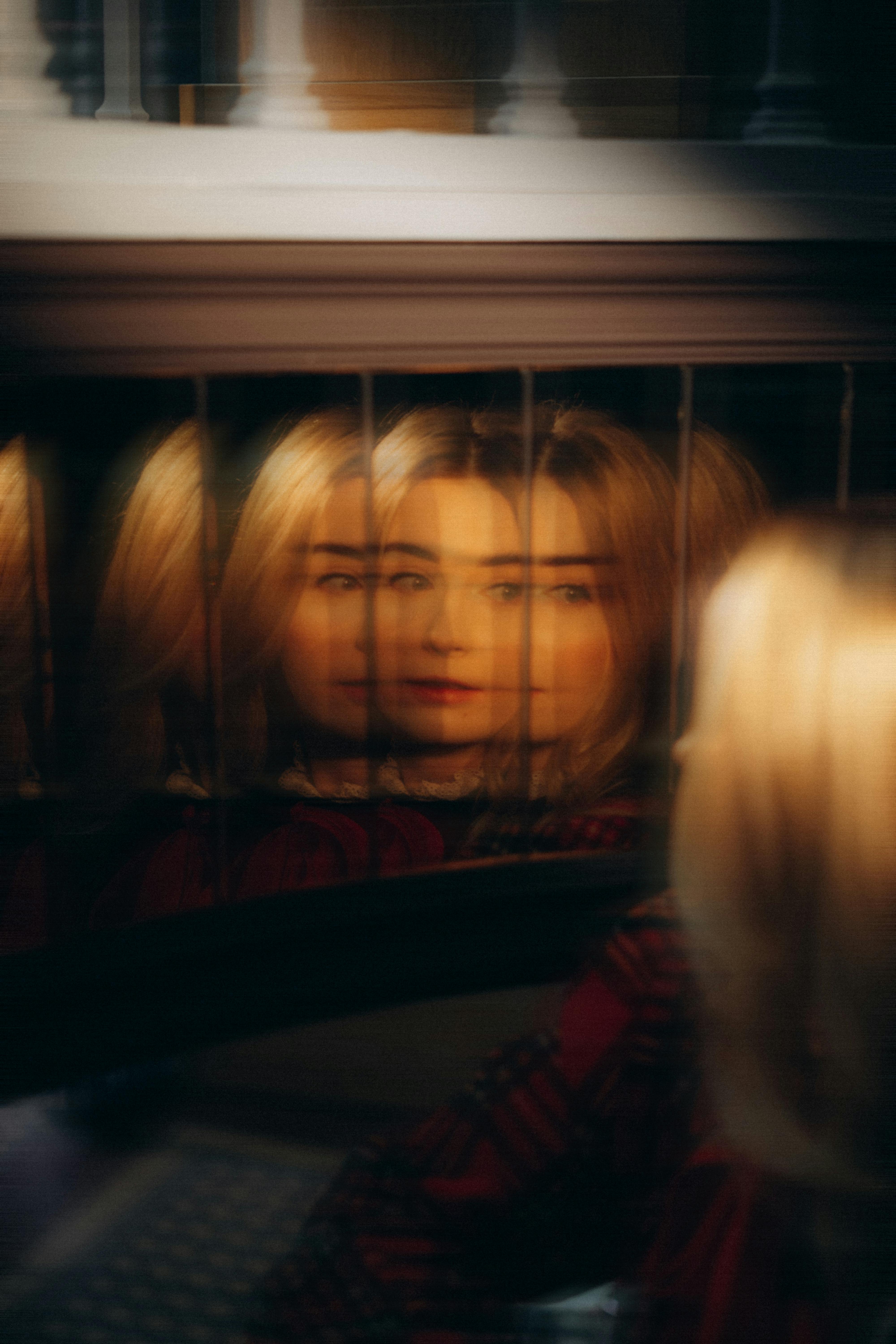 Blurred Woman Face Reflection · Free Stock Photo
