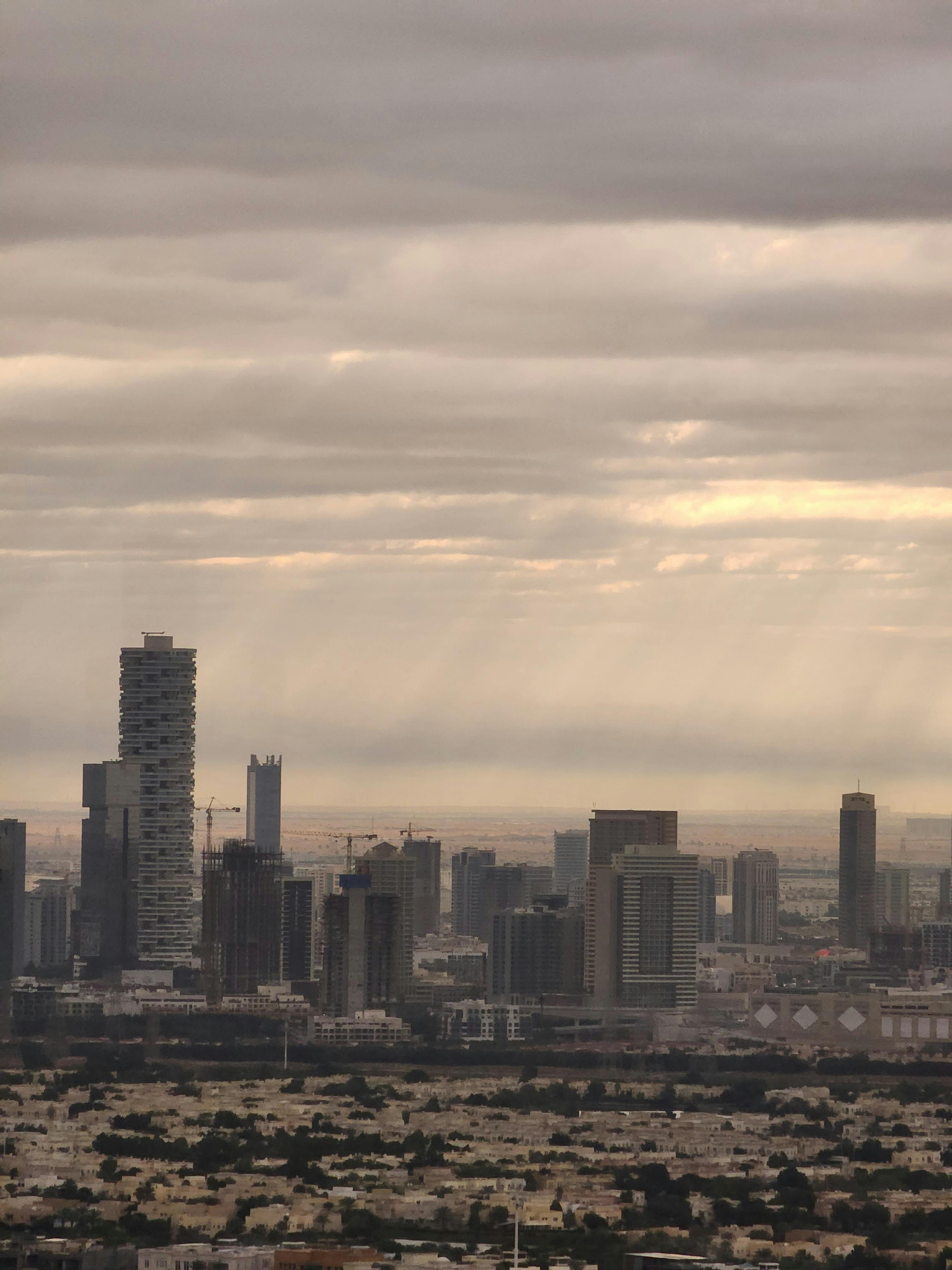Drone Shot of City Buildings · Free Stock Photo