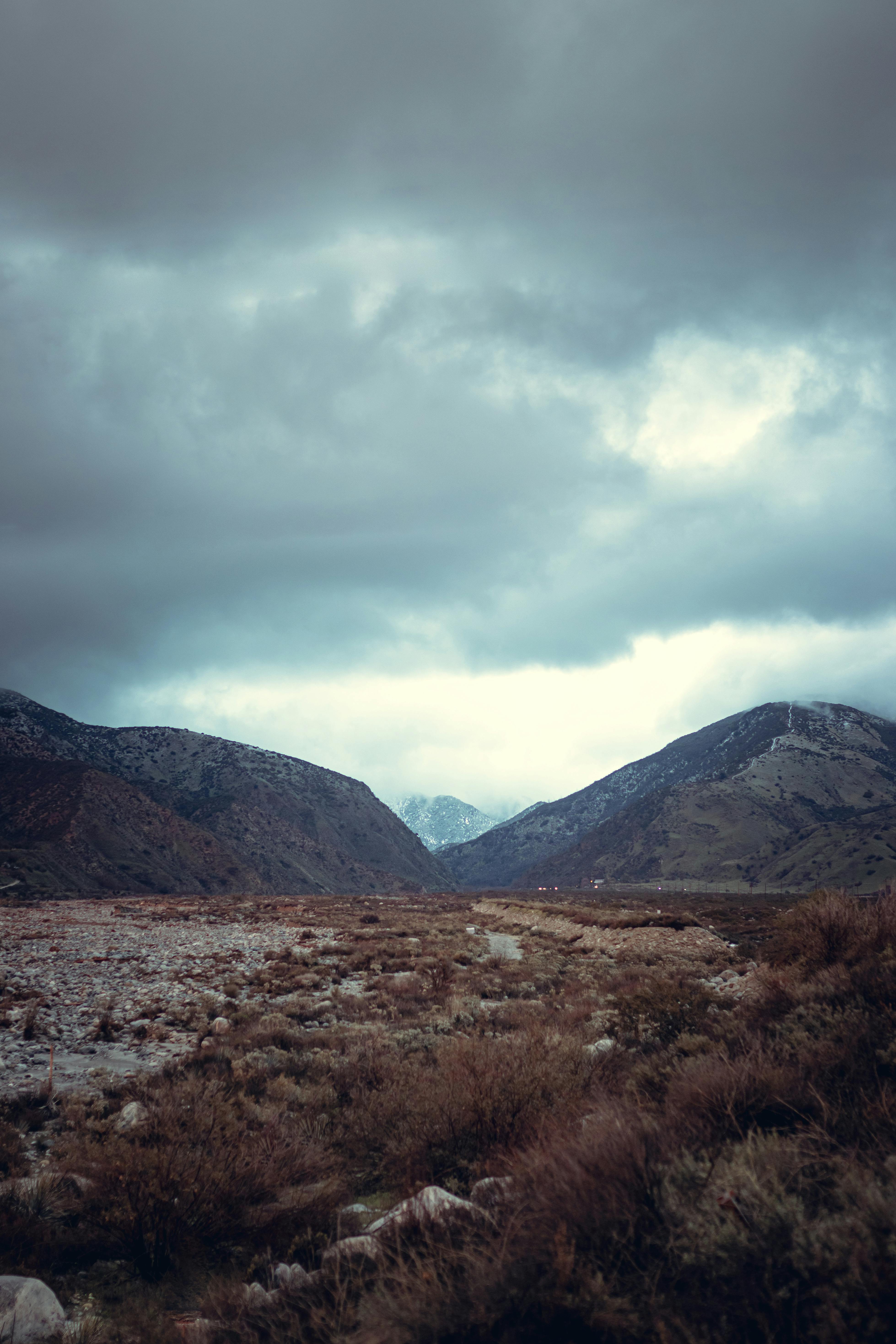 Gloomy Mountain Landscape · Free Stock Photo