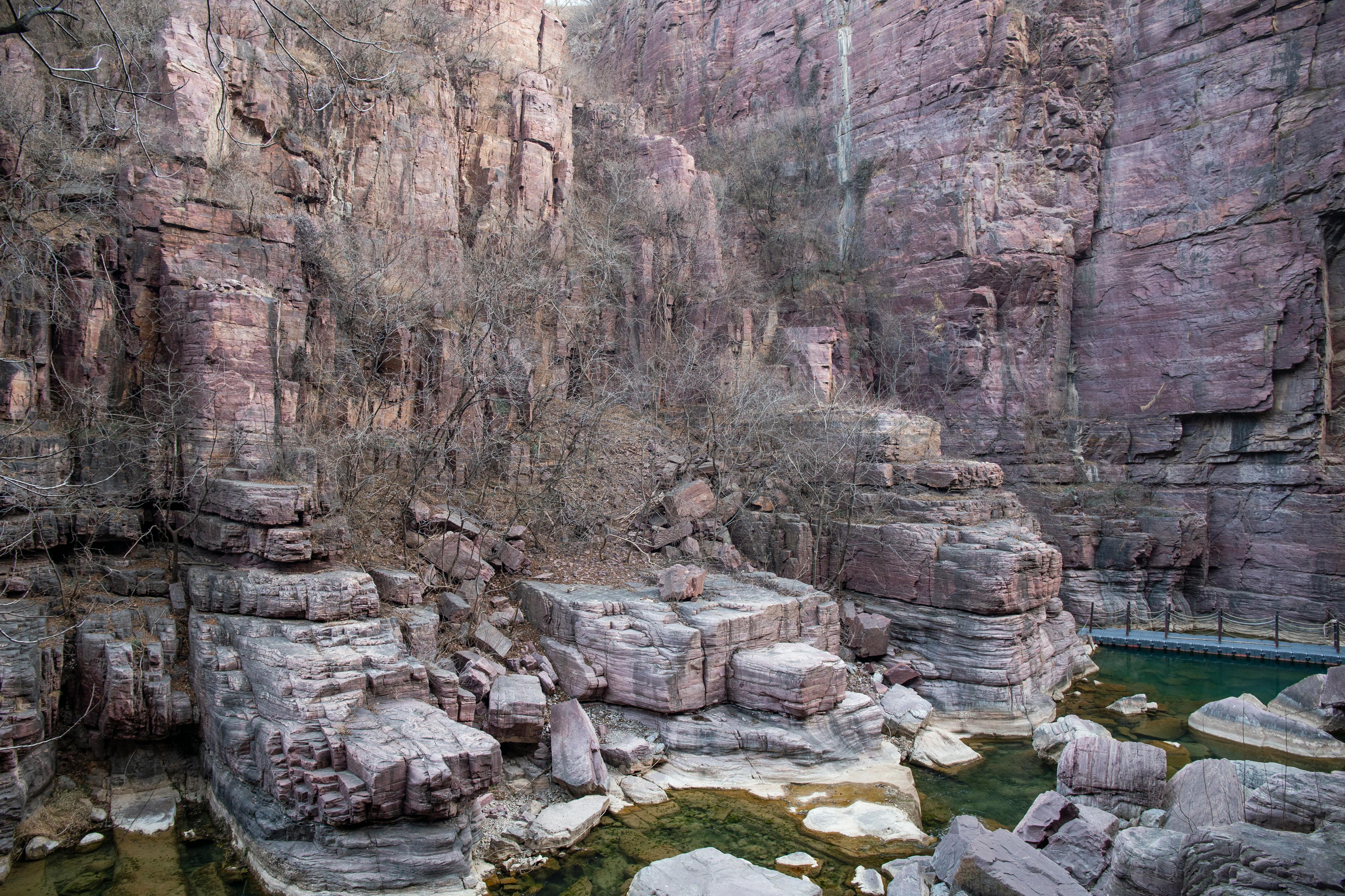 Foto de stock gratuita sobre barranco, corriente, geología, rocas, tiro ...