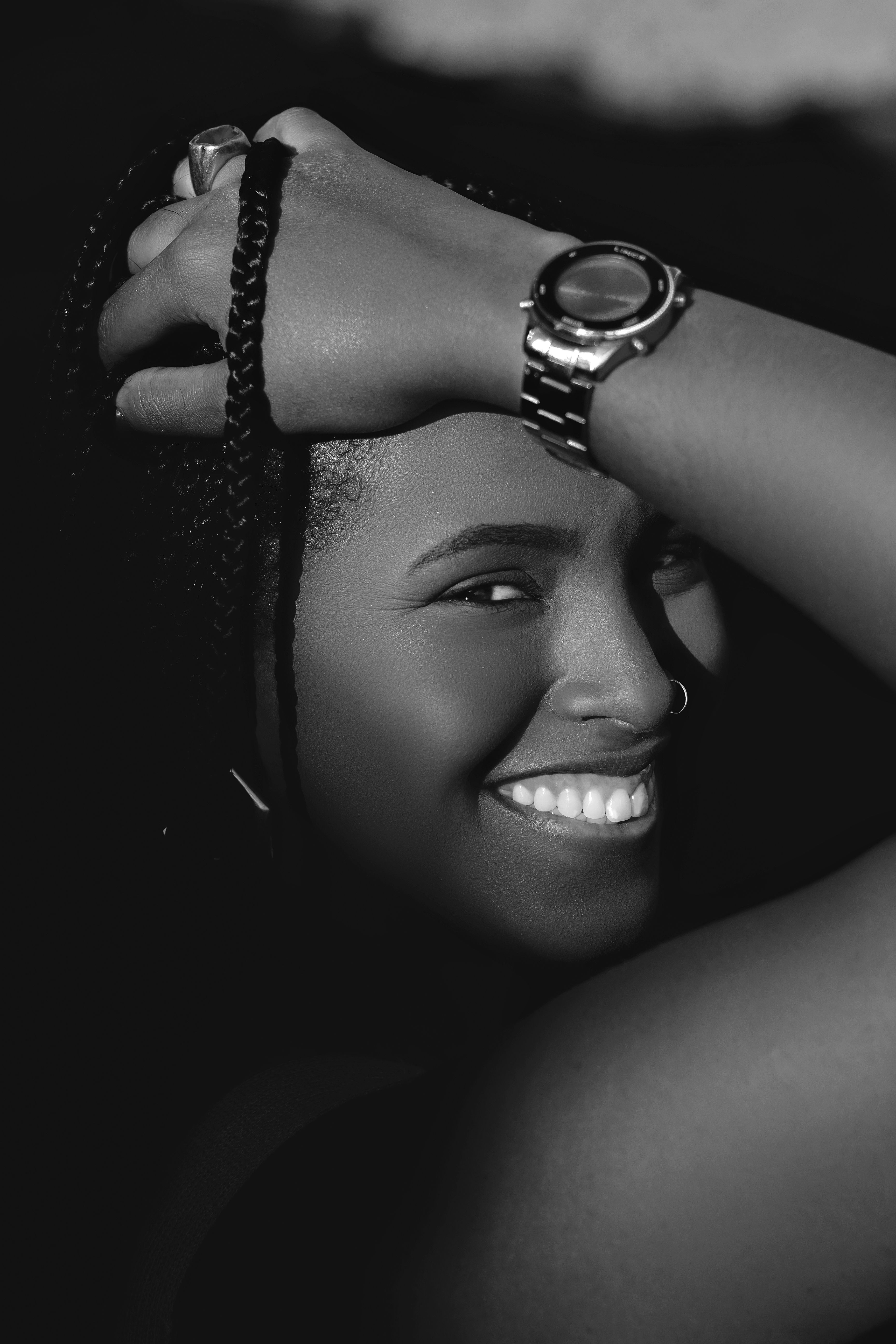 Portrait of a Woman Smiling · Free Stock Photo