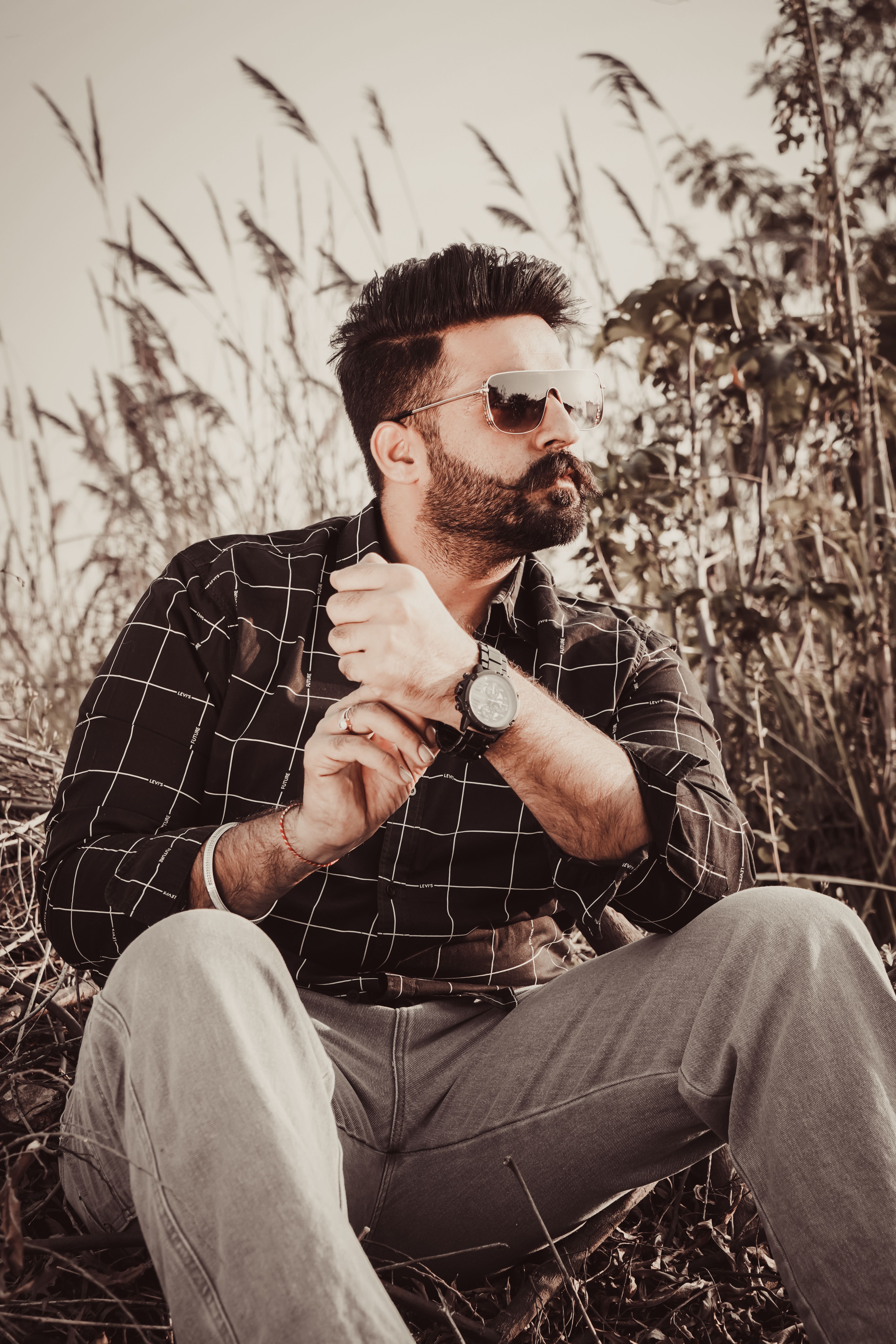 Bearded Man With Sunglasses · Free Stock Photo