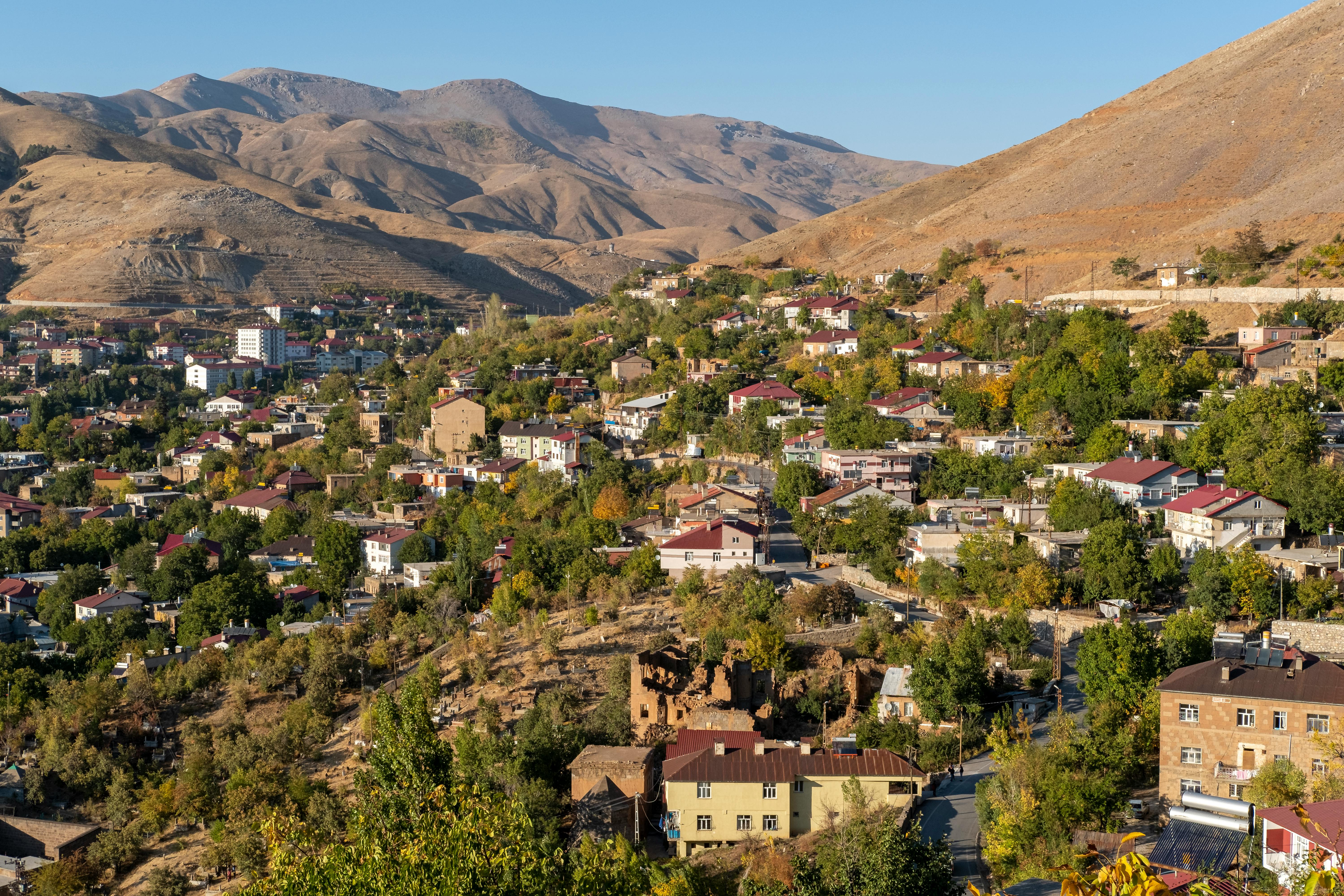 High Angled Photo of Urban Town · Free Stock Photo