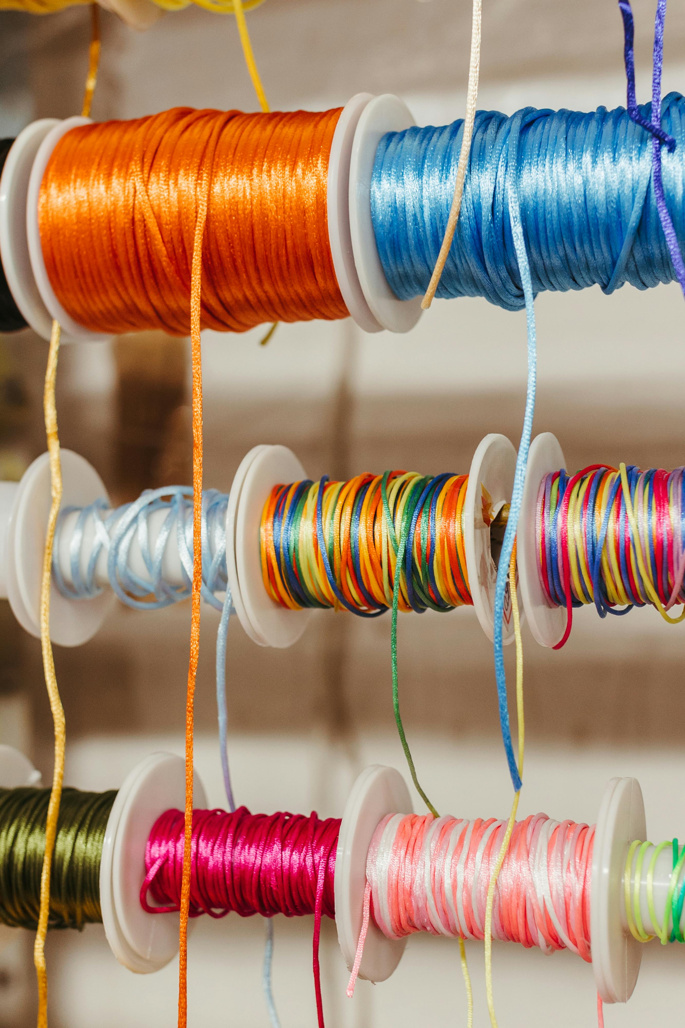 Assorted Coloured Thread · Free Stock Photo