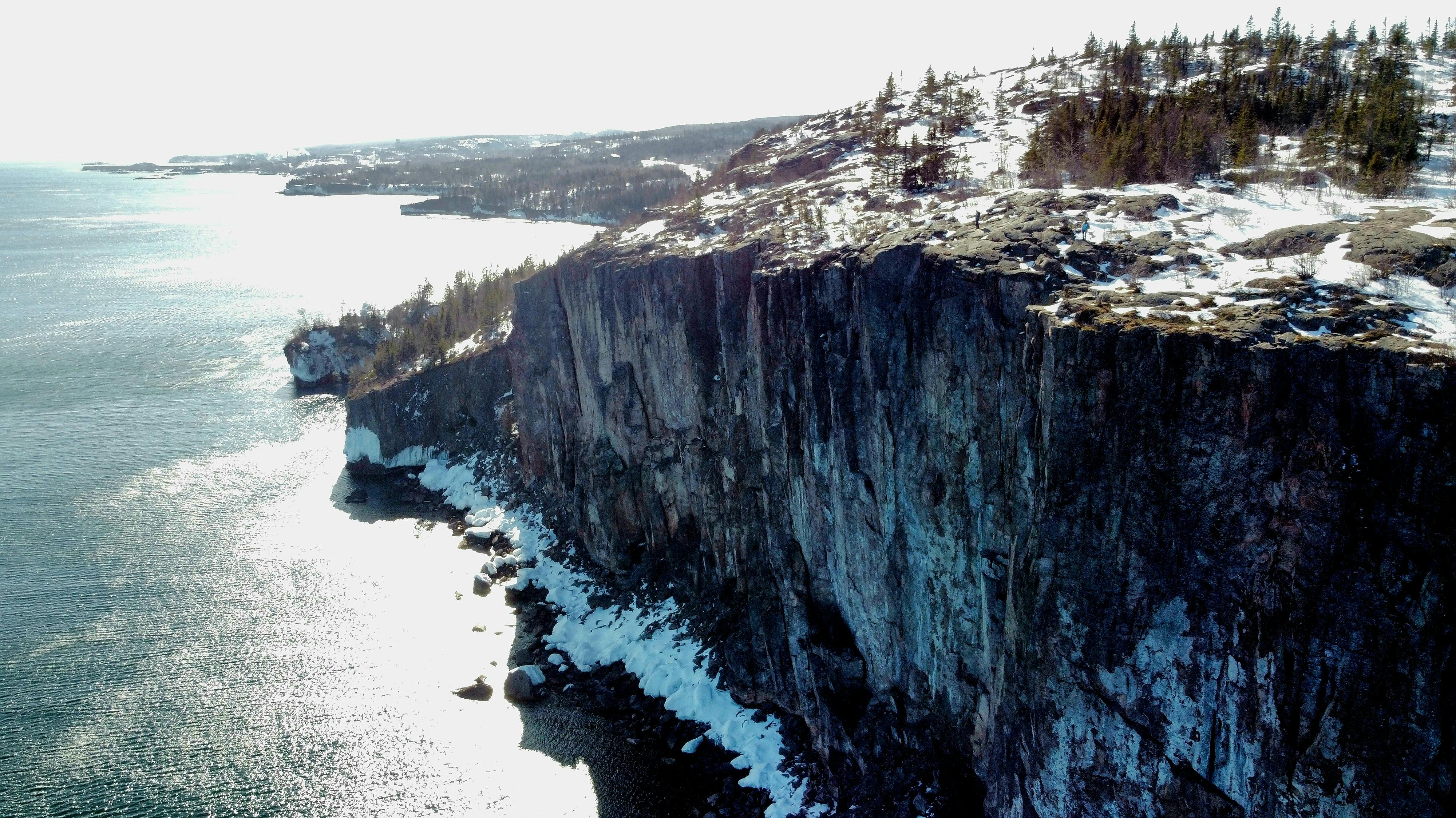 Photo of Cliff on Sea · Free Stock Photo