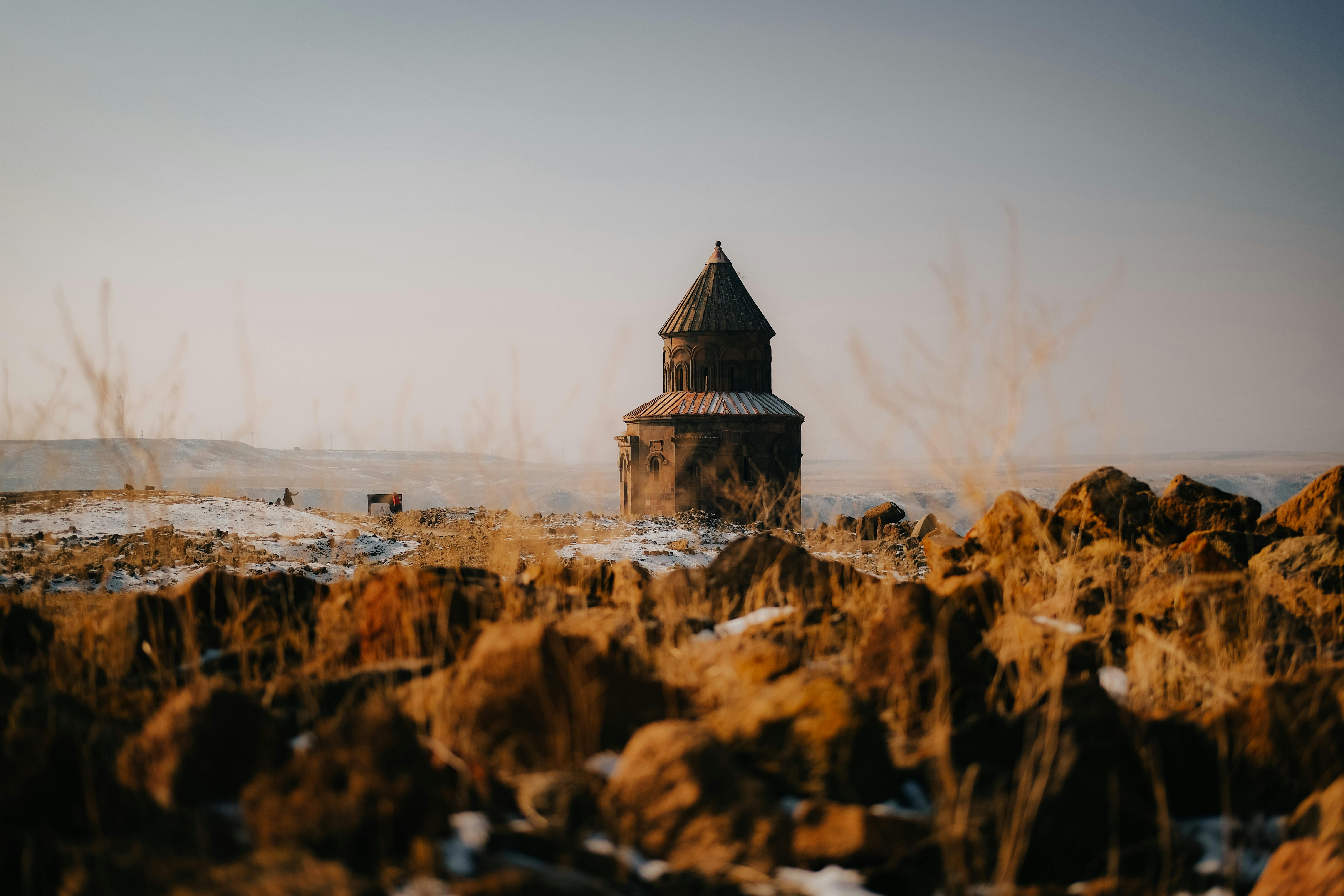 Chapel in Waste Landscape · Free Stock Photo