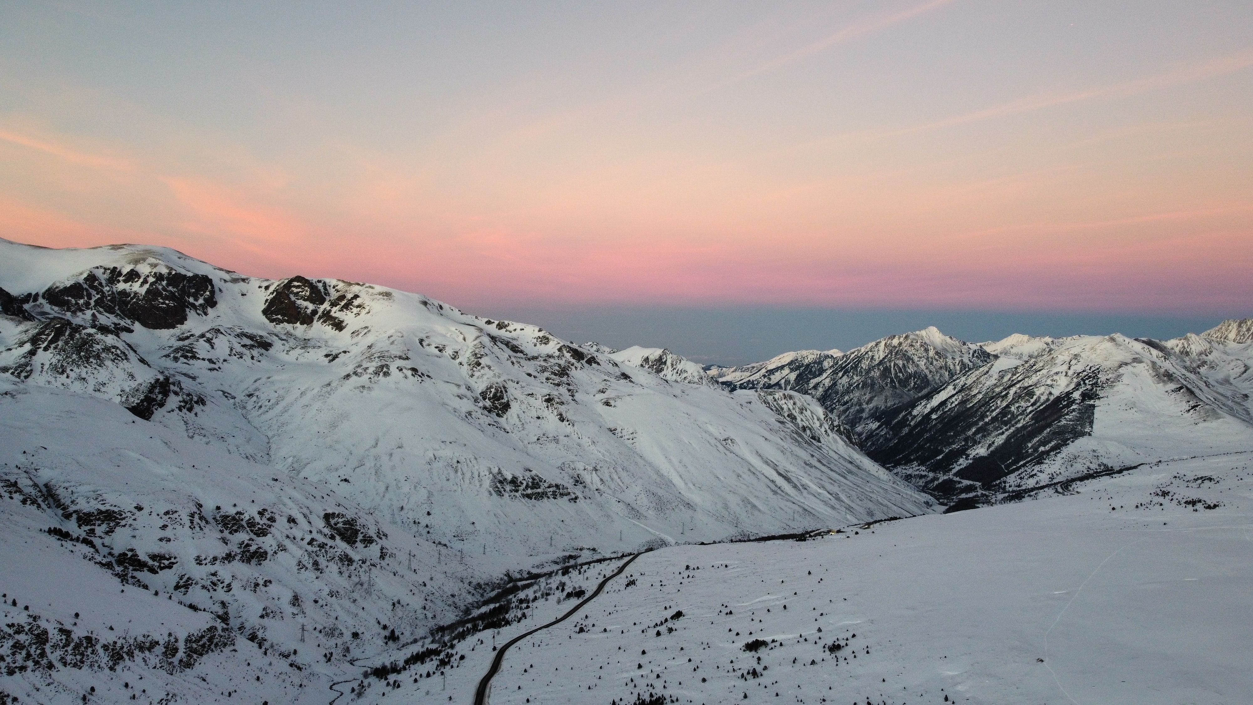 Mountains at Dusk · Free Stock Photo