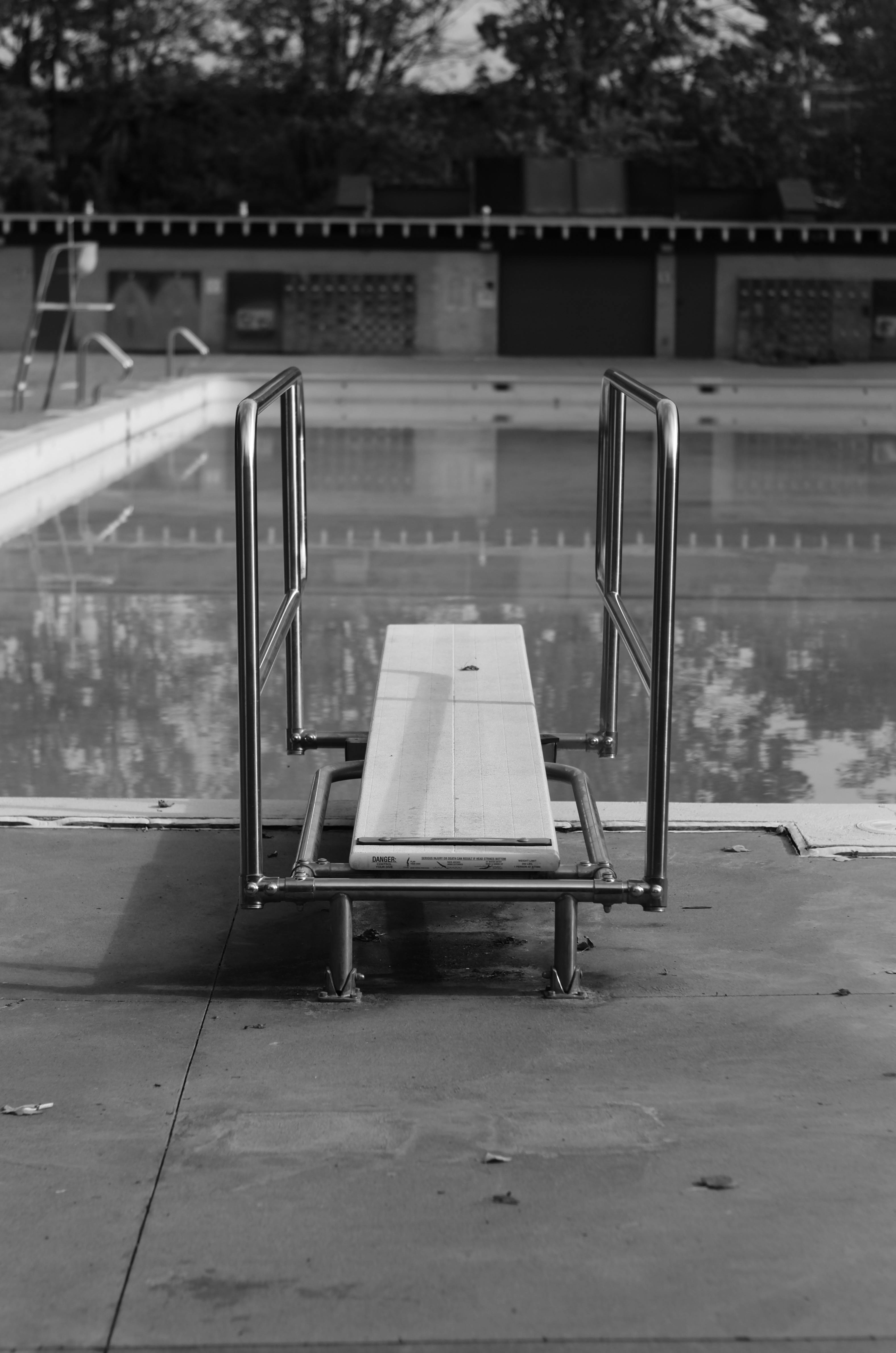Springboard at the Swimming Pool · Free Stock Photo