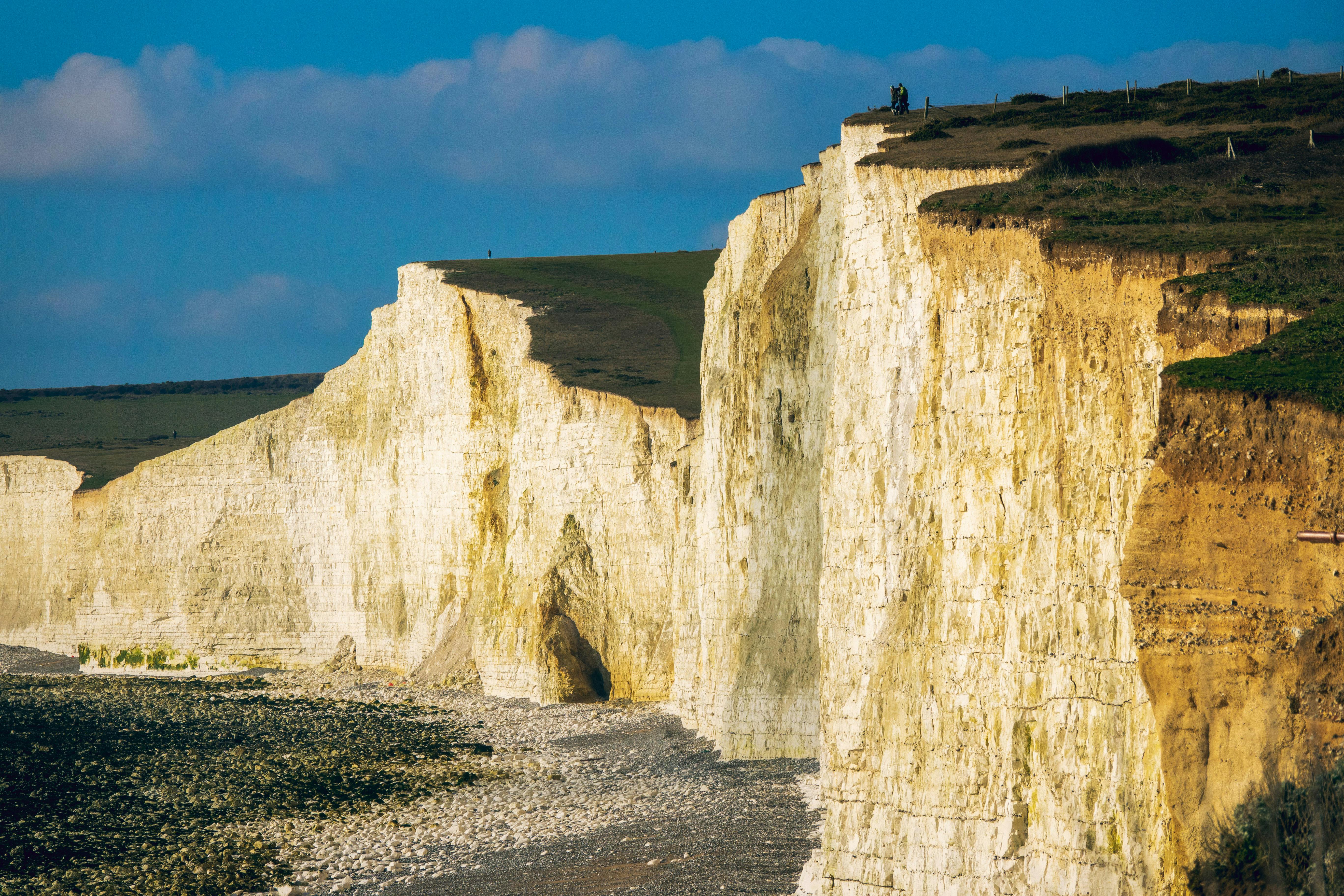Photo of the Seven Sisters Cliffs in England · Free Stock Photo