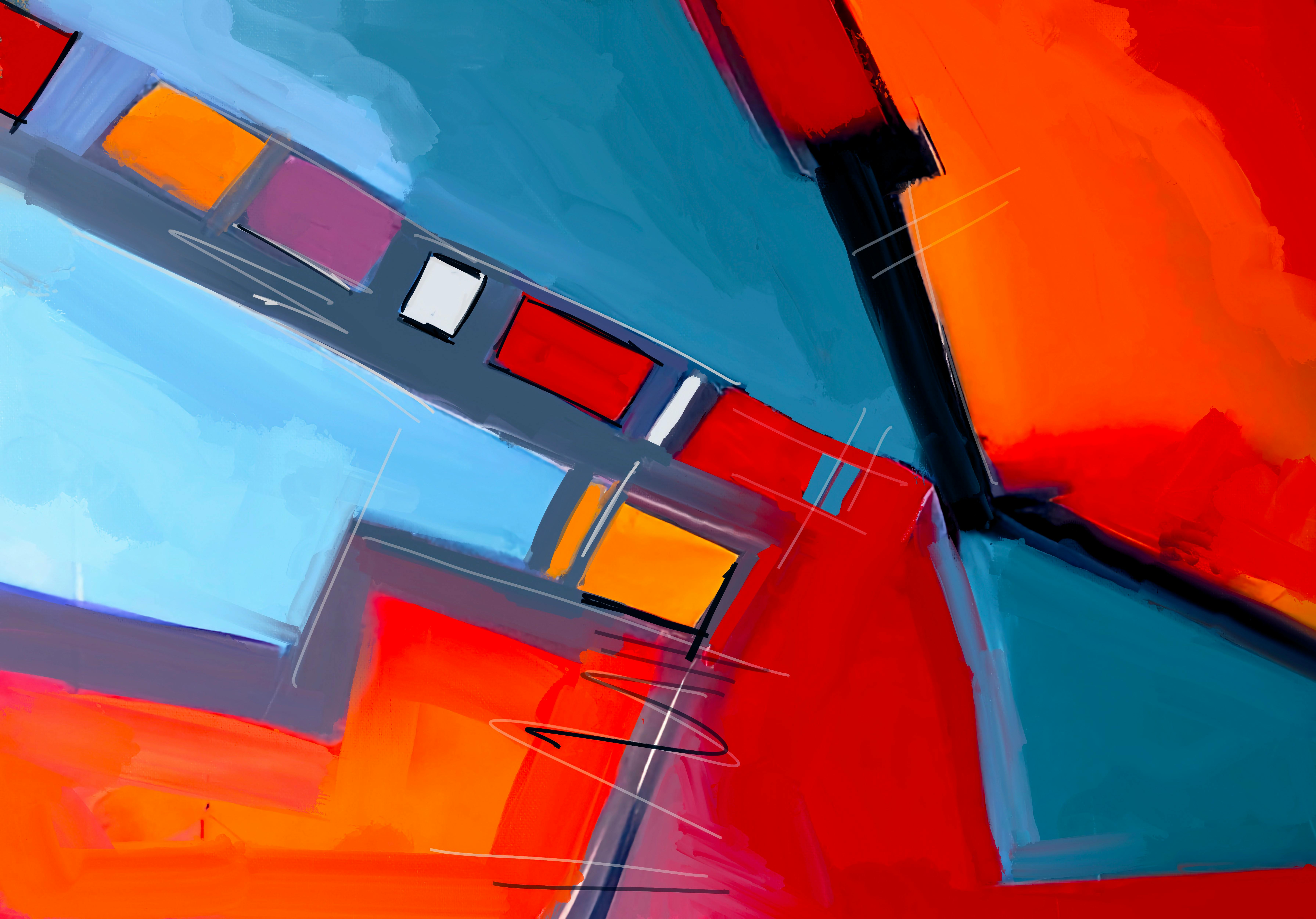 Multi Color Painting · Free Stock Photo