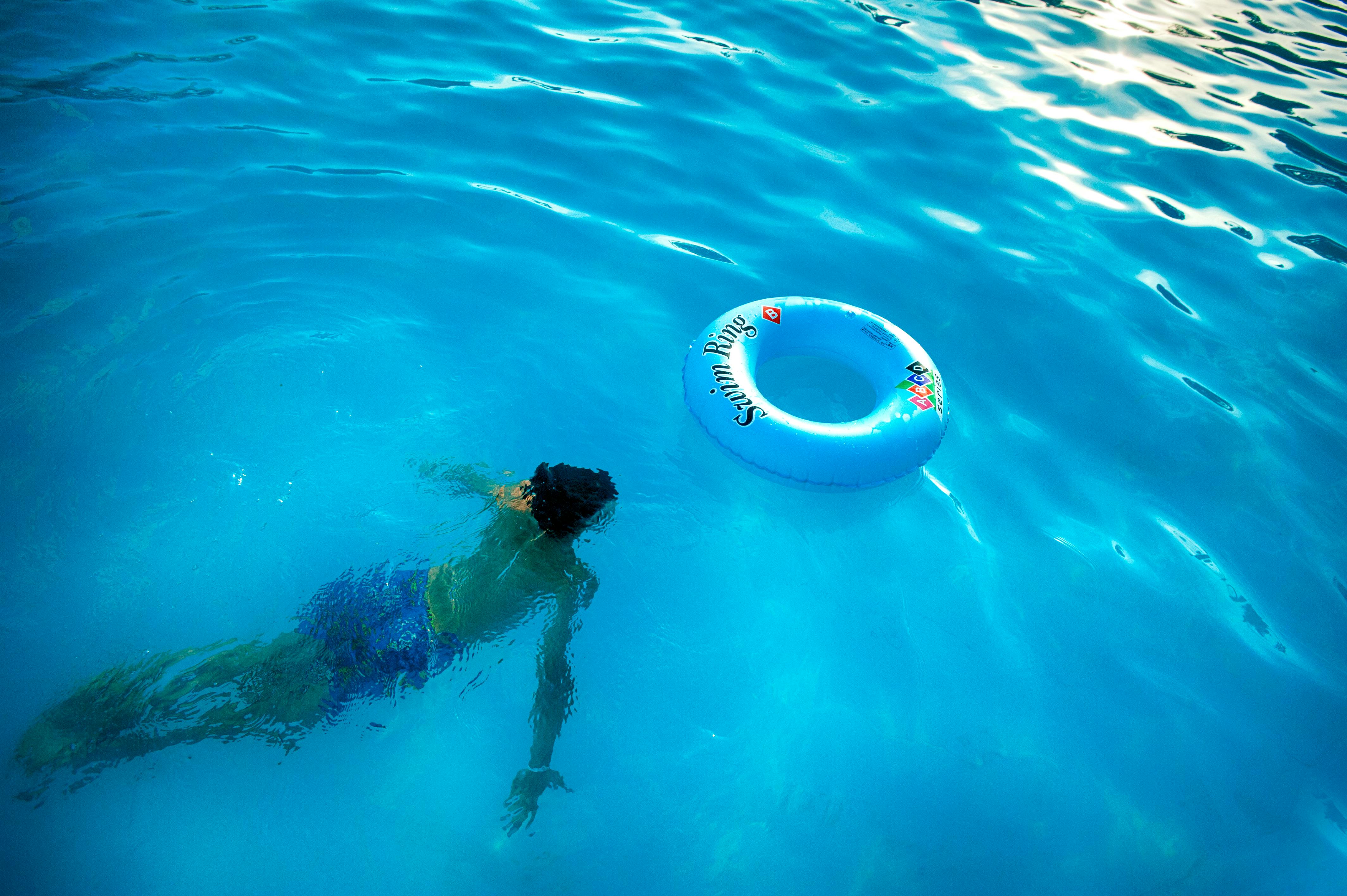 Inflatable Floater on the Pool · Free Stock Photo