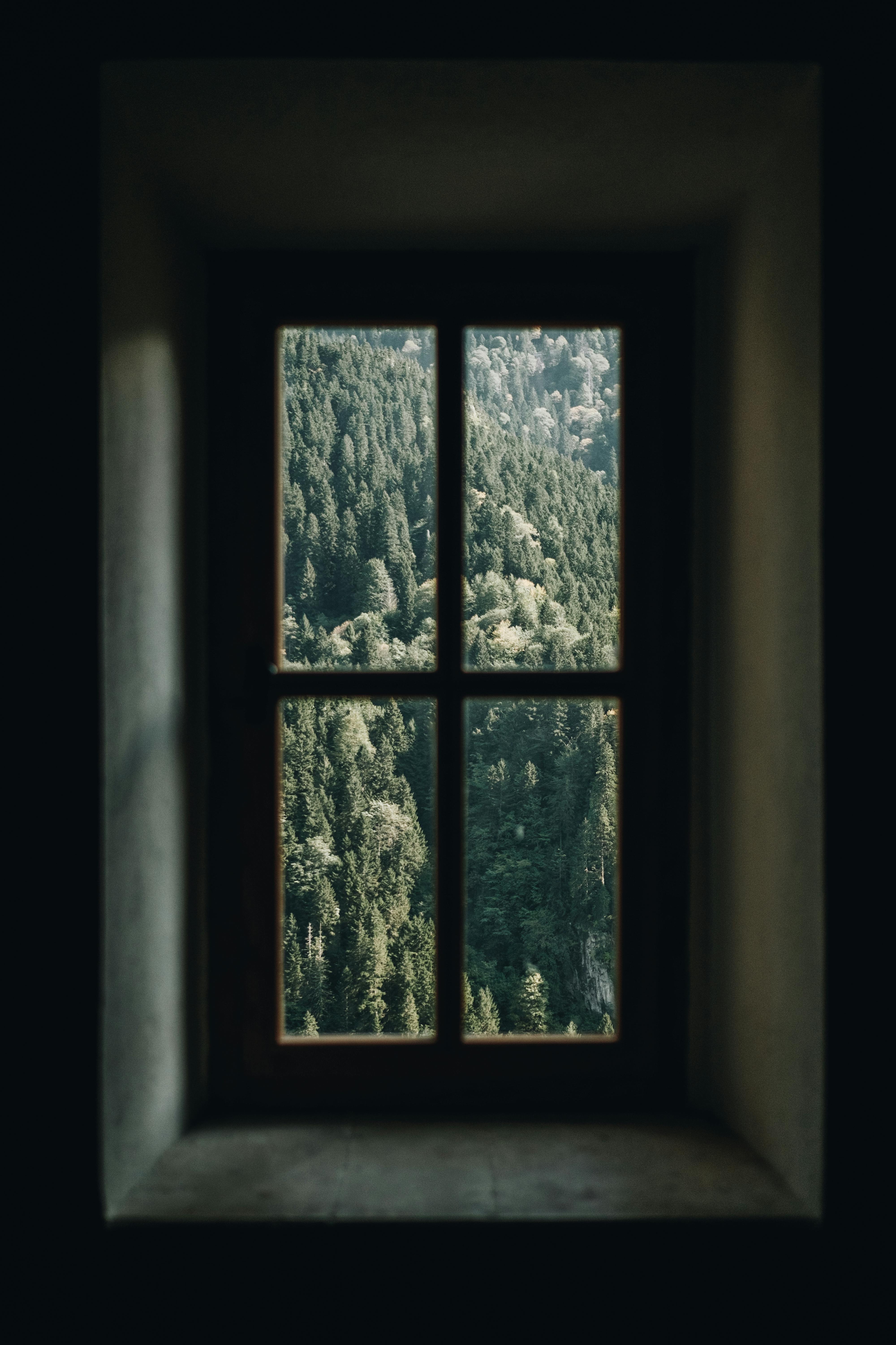 Window View of a Mountain · Free Stock Photo