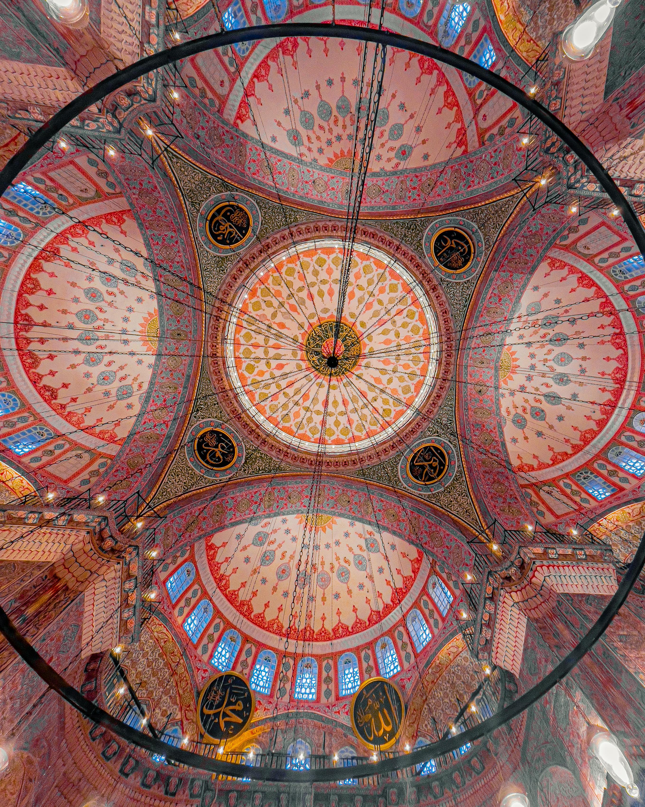 Ceiling in Mosque · Free Stock Photo