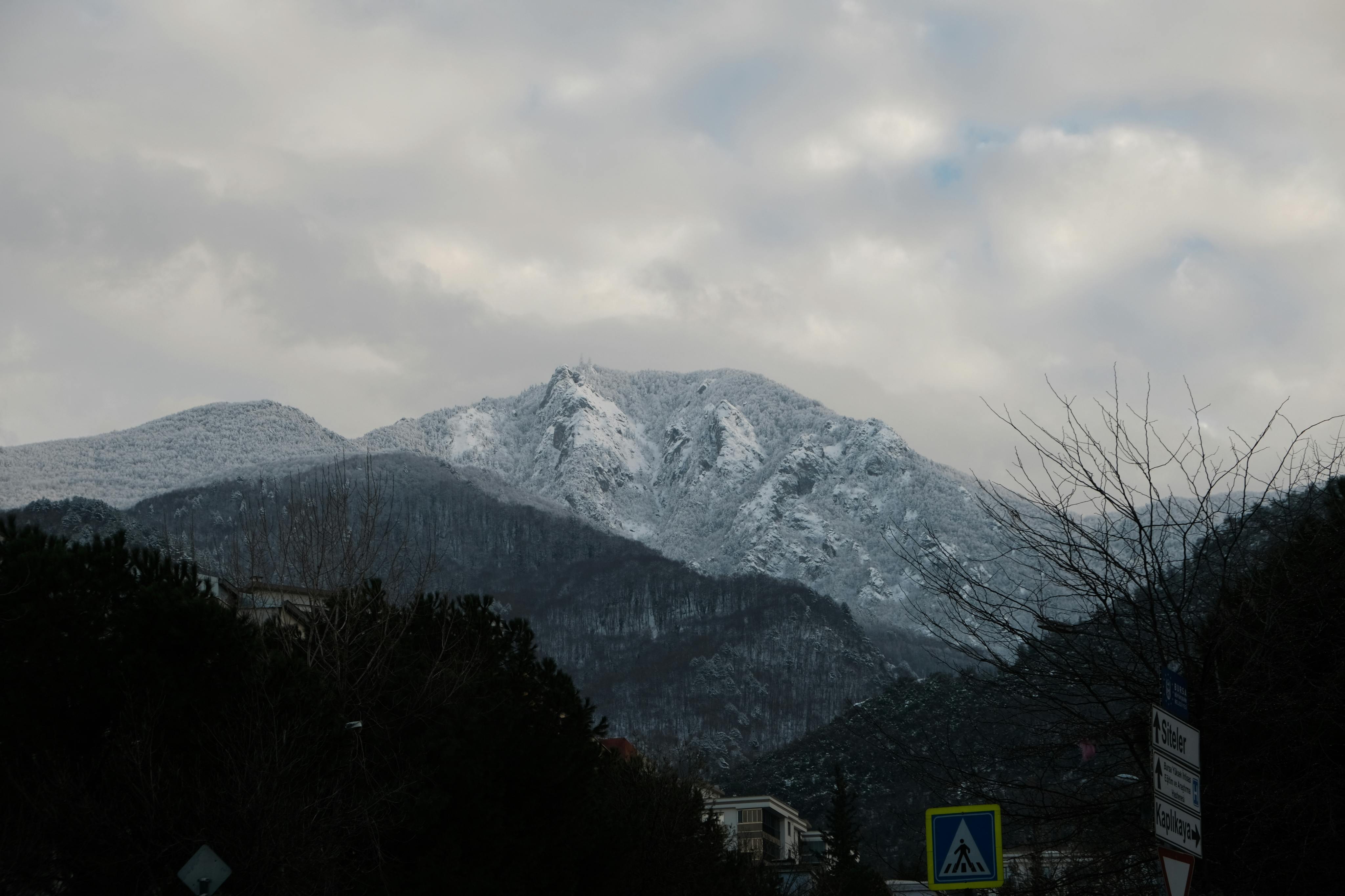 High Snowy Mountain · Free Stock Photo