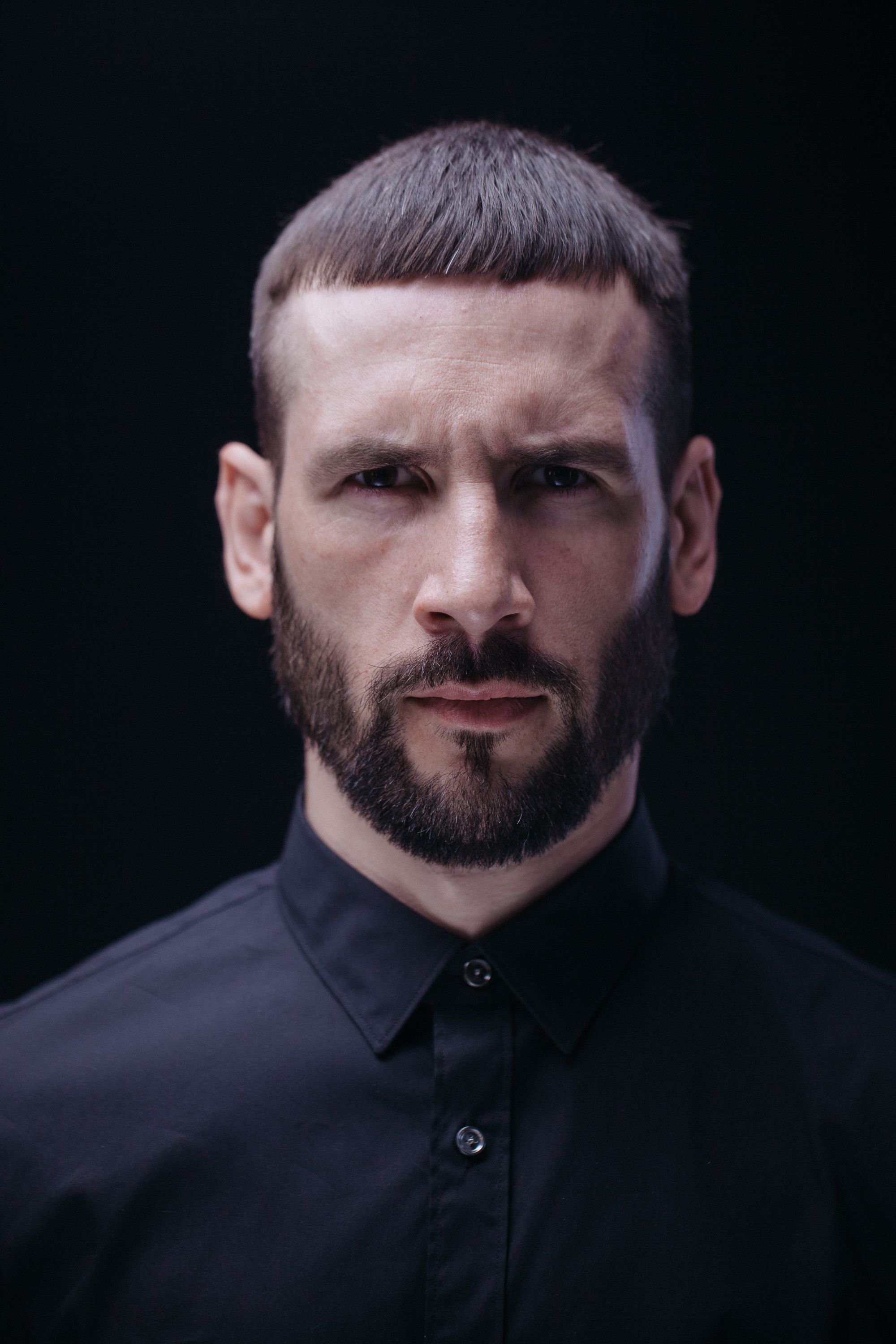 Selective Focus Portrait Photo of Man with Green Eyes Posing · Free ...