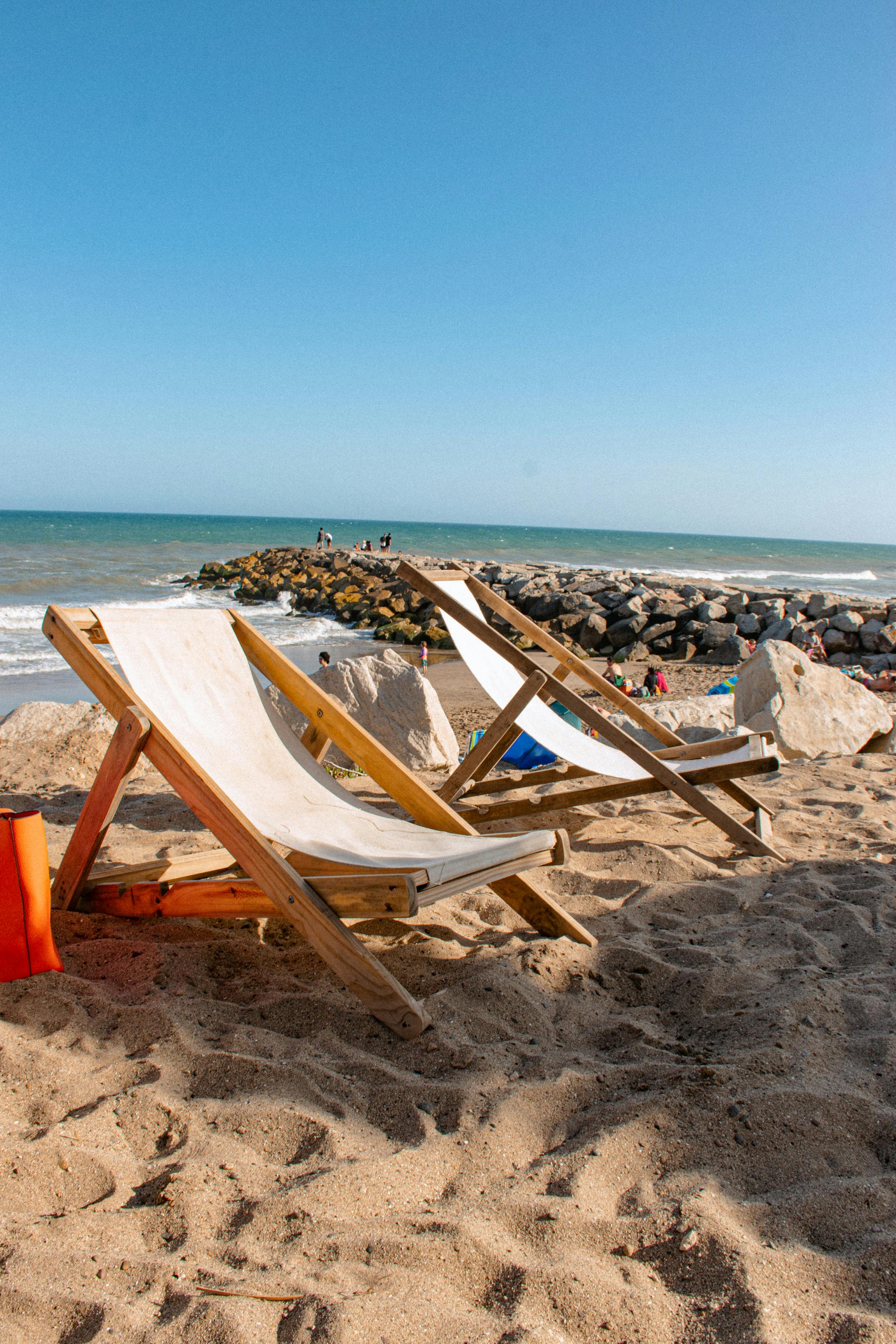 Woman in Bandeau Top Lying in a Sun Lounger Drinking a Cocktail · Free ...