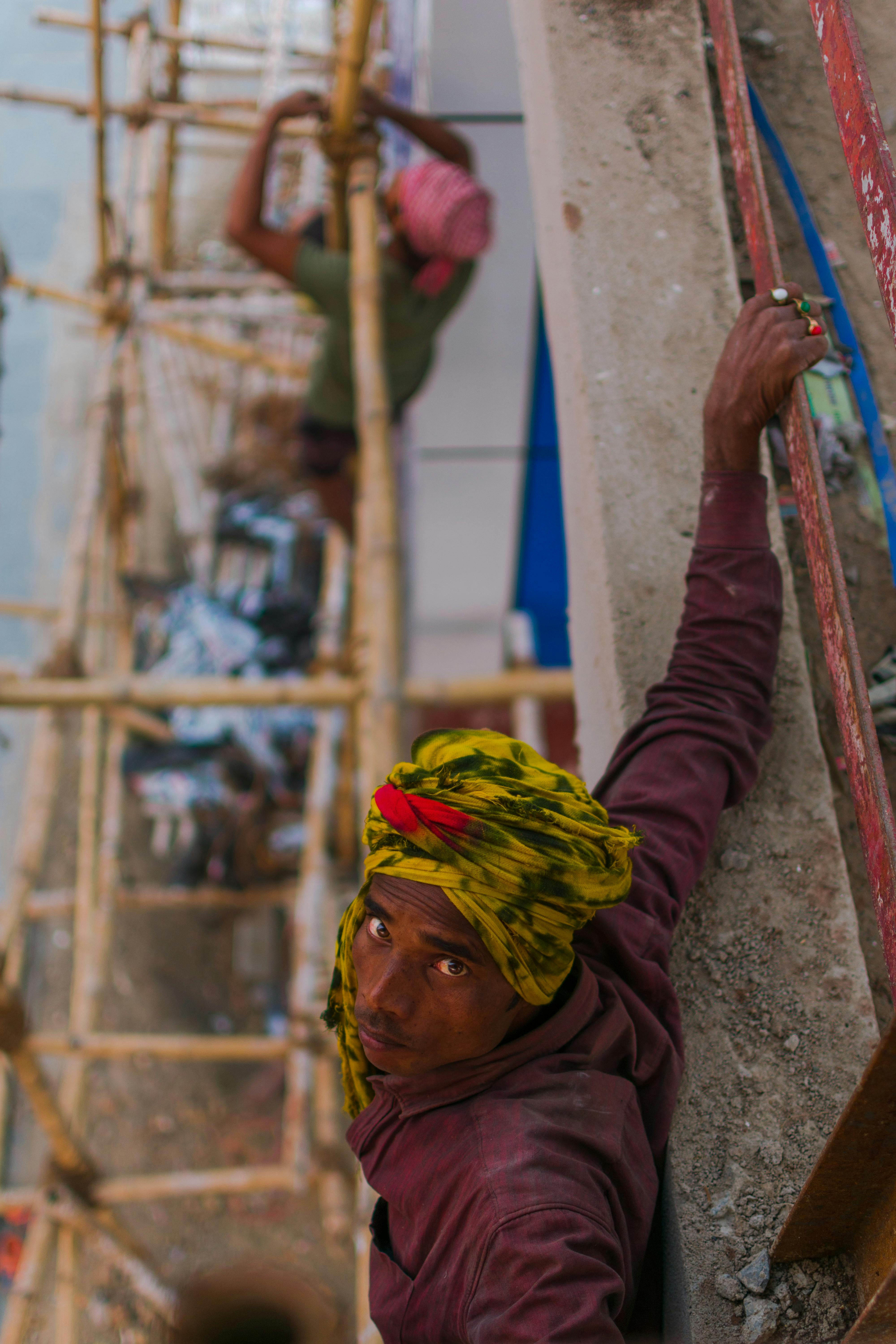 2 Man on Construction Site during Daytime · Free Stock Photo