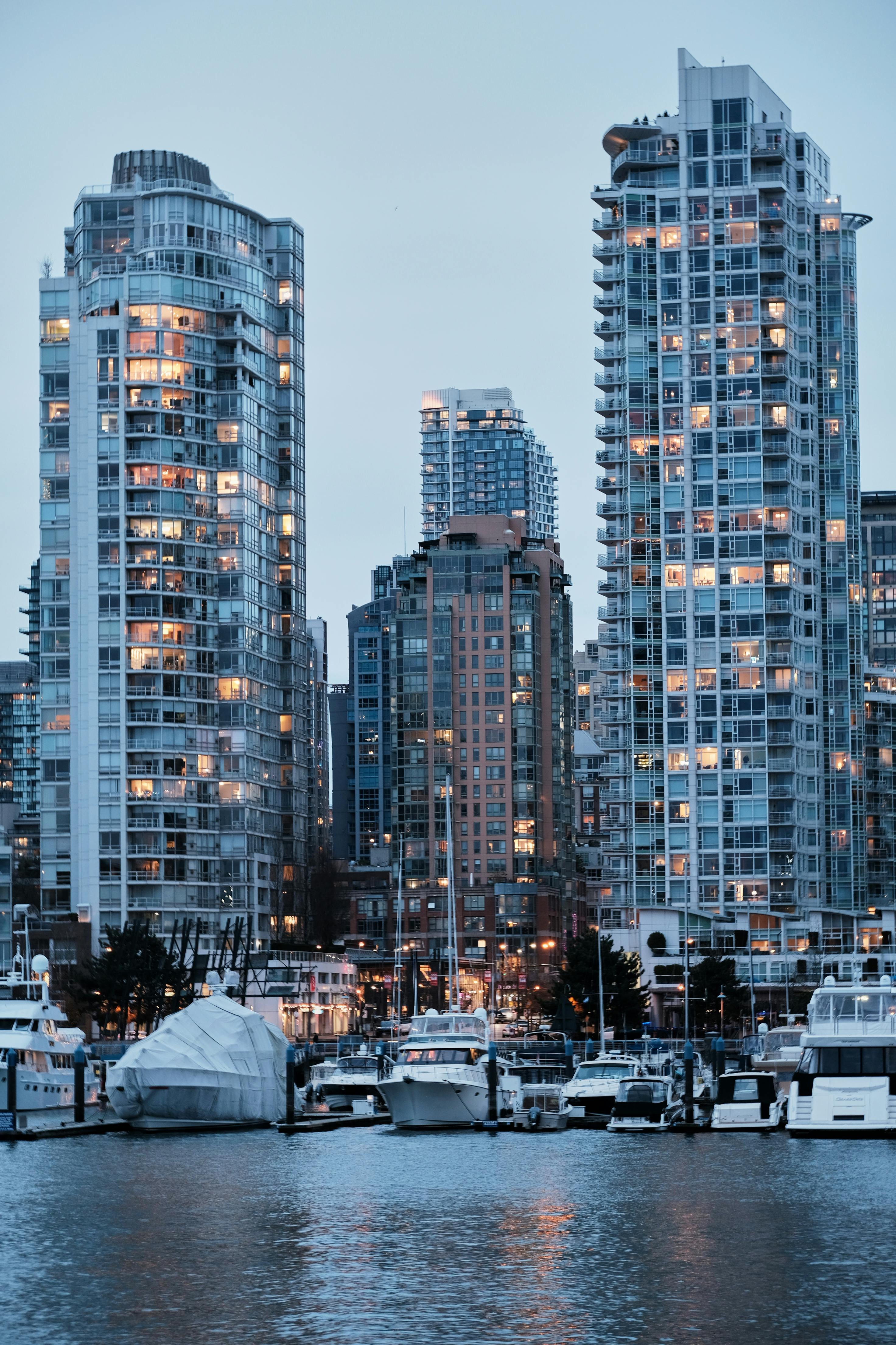 Aerial Shot of City Buildings · Free Stock Photo