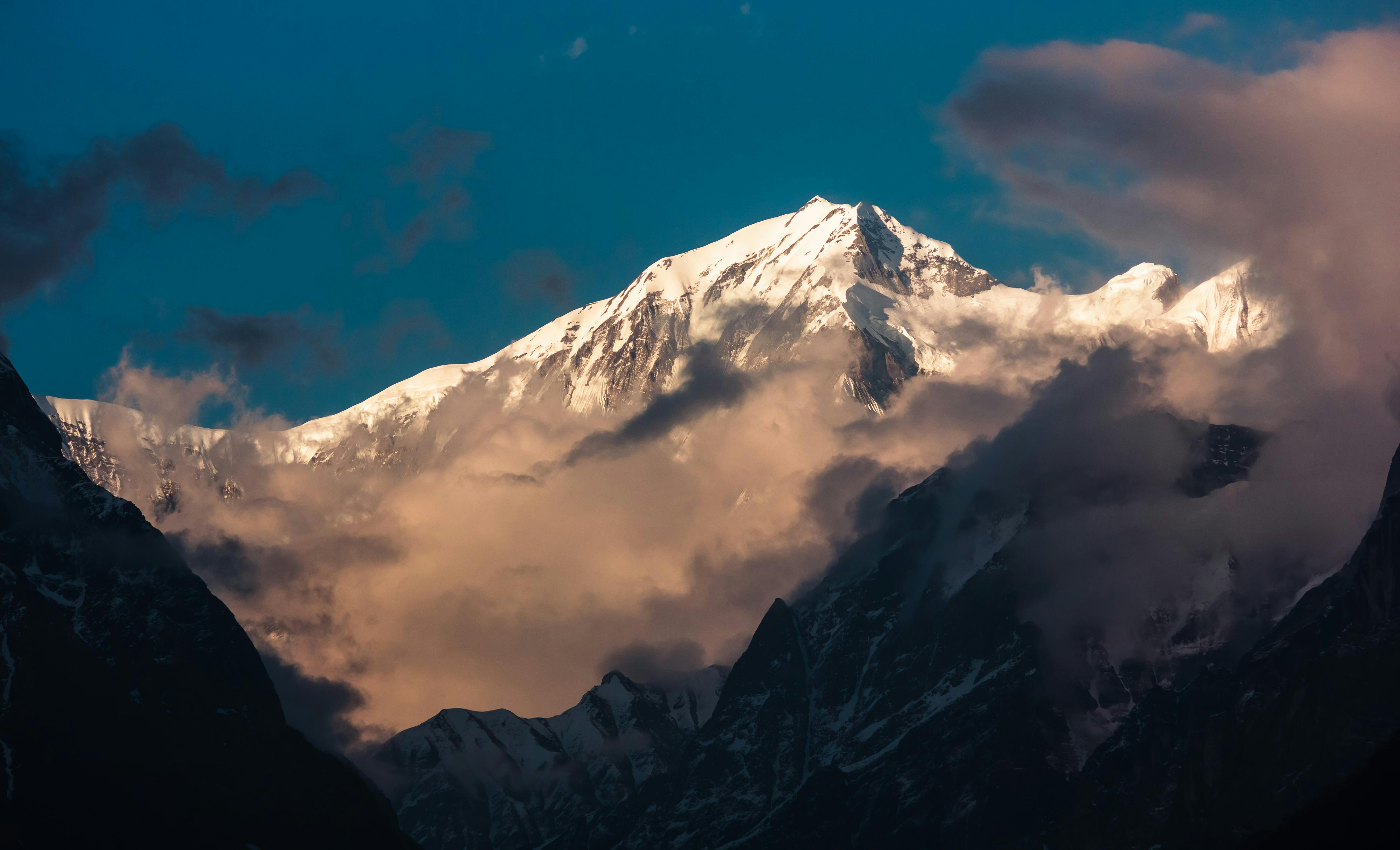 Sunset Himalaya Photos, Download Free Sunset Himalaya Stock Photos & HD ...