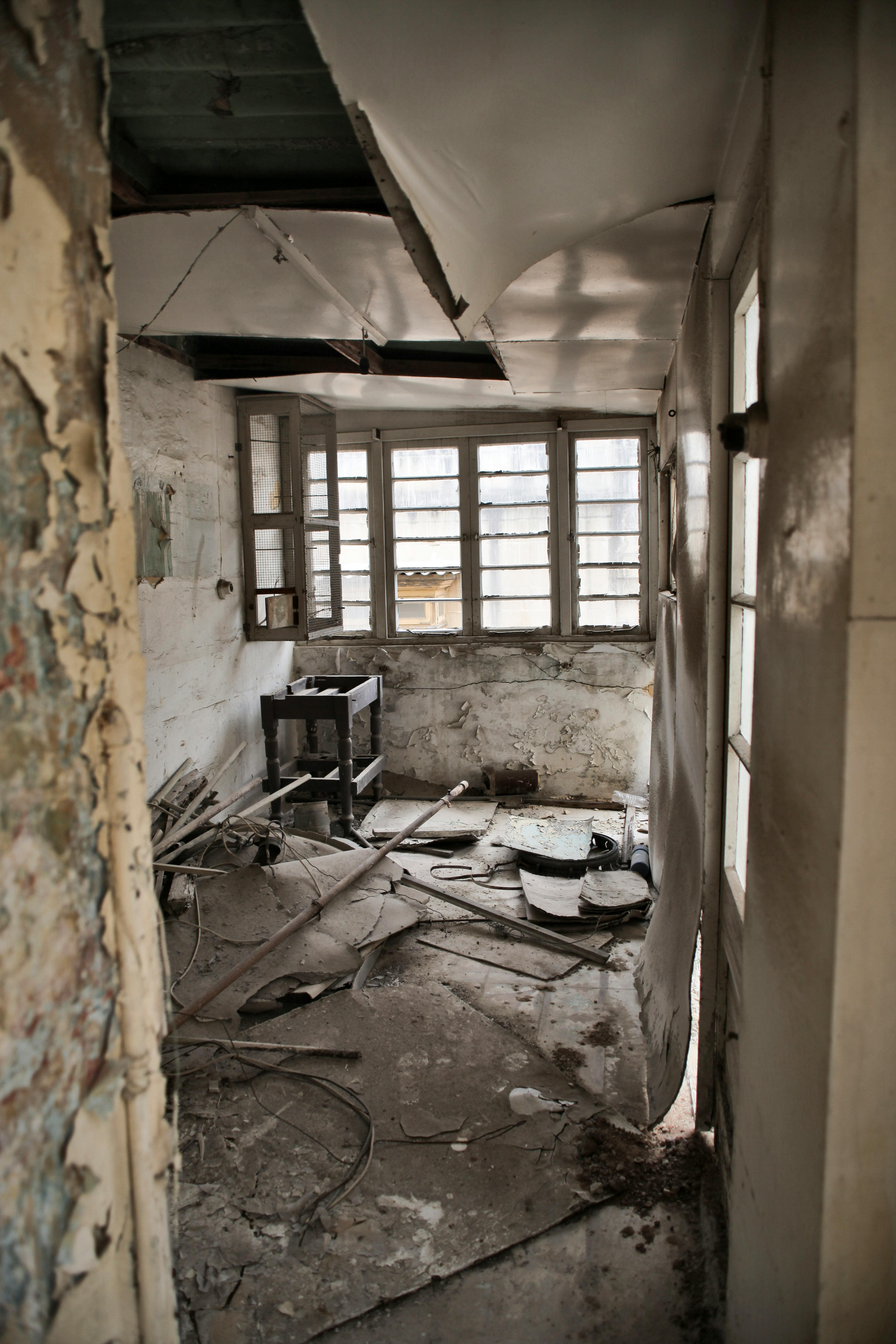 Free stock photo of broken, destroyed, dirty