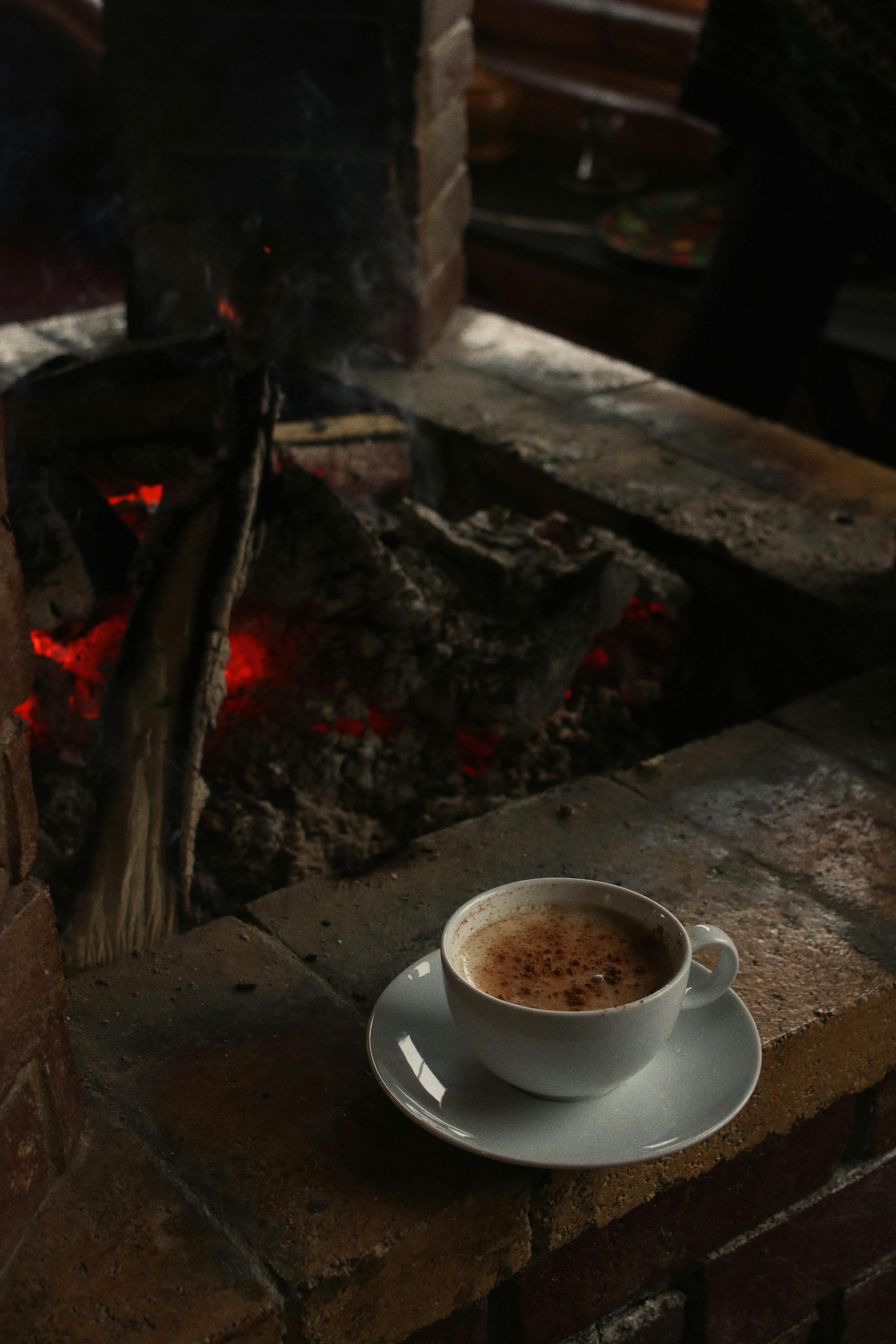 Fireplace Coffee Photos, Download The BEST Free Fireplace Coffee Stock ...