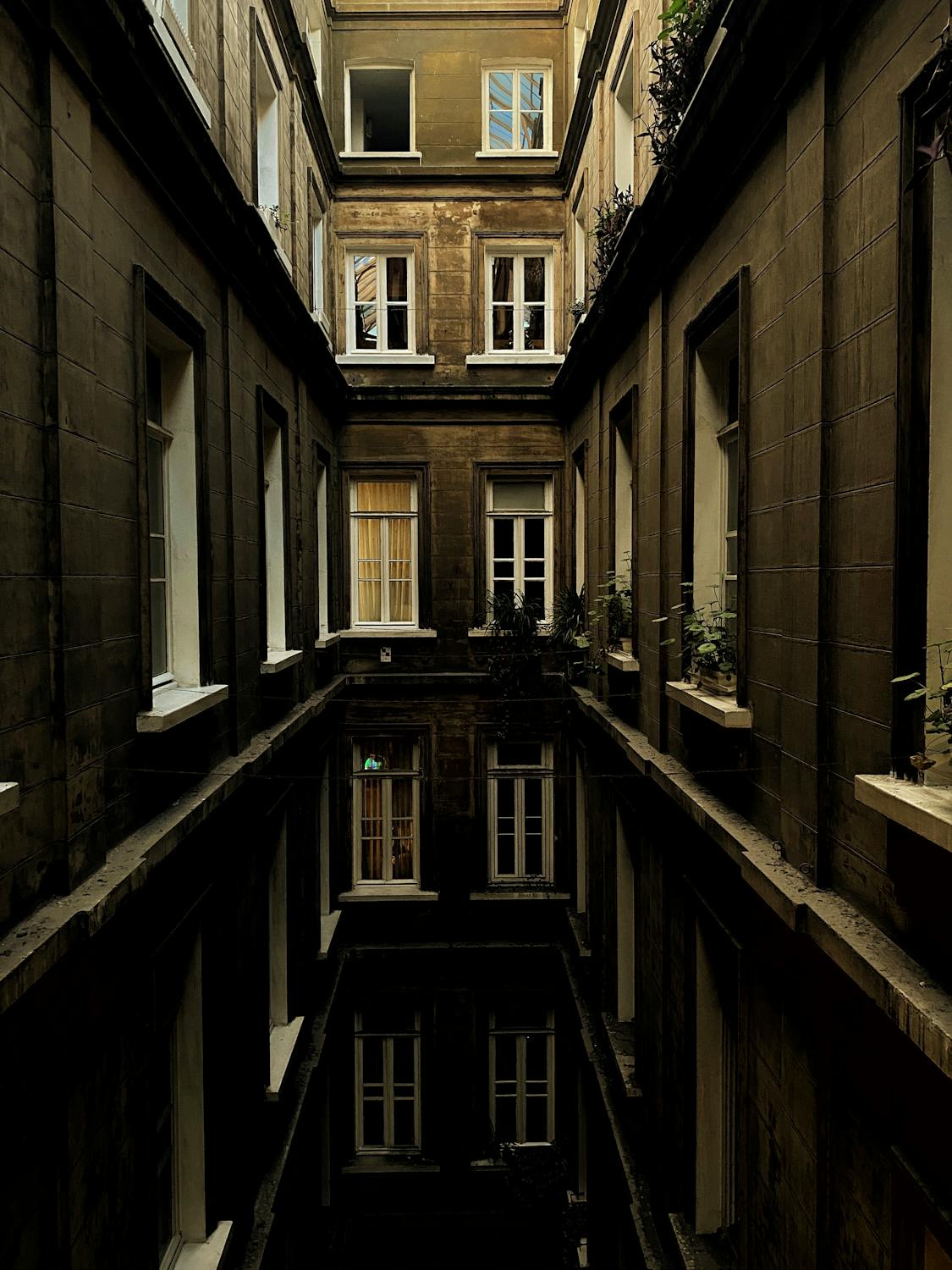 Narrow Space between Two Buildings · Free Stock Photo Narrow Space between Two Buildings · Free Stock Photo