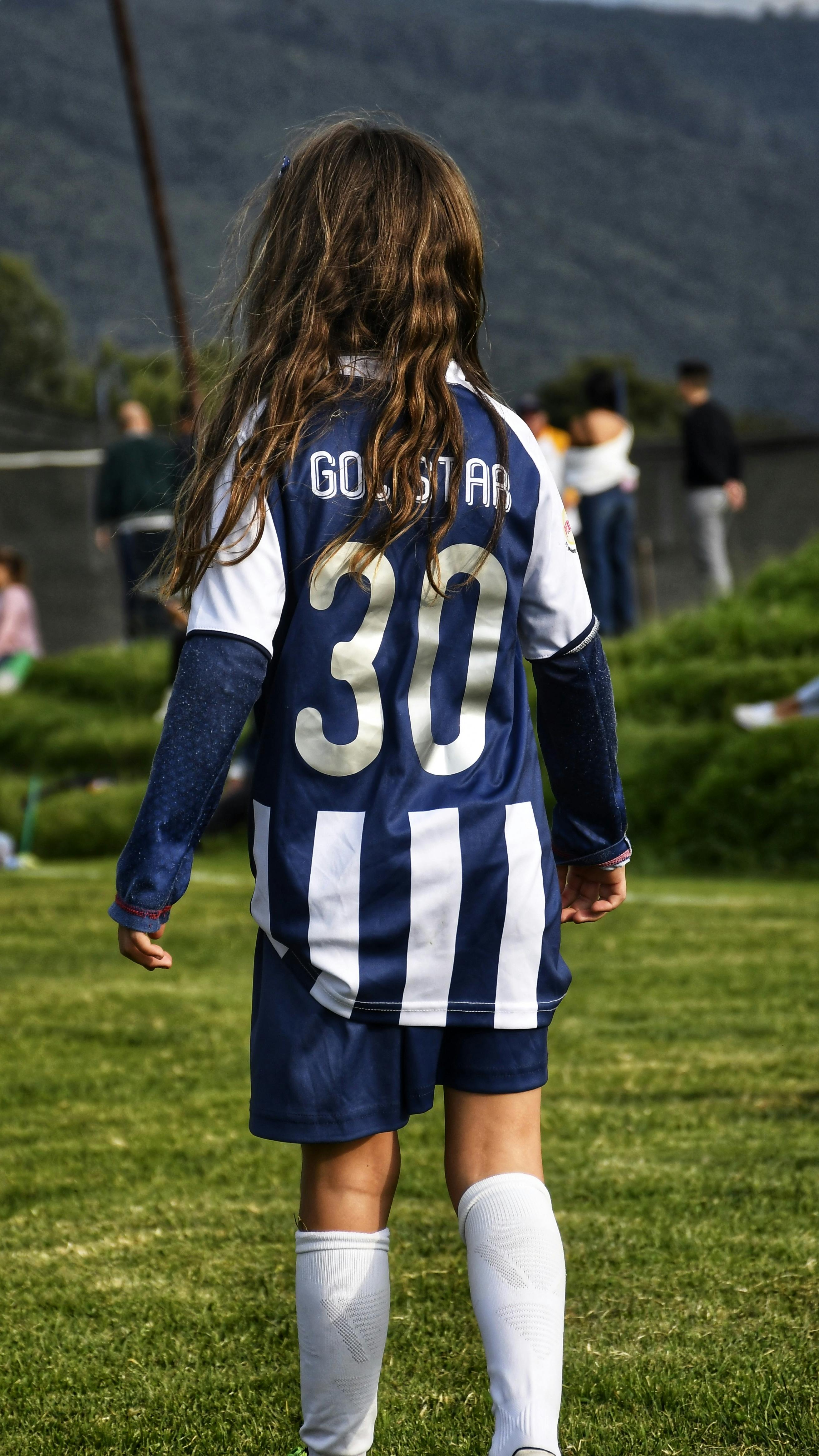 Girl Playing Football · Free Stock Photo