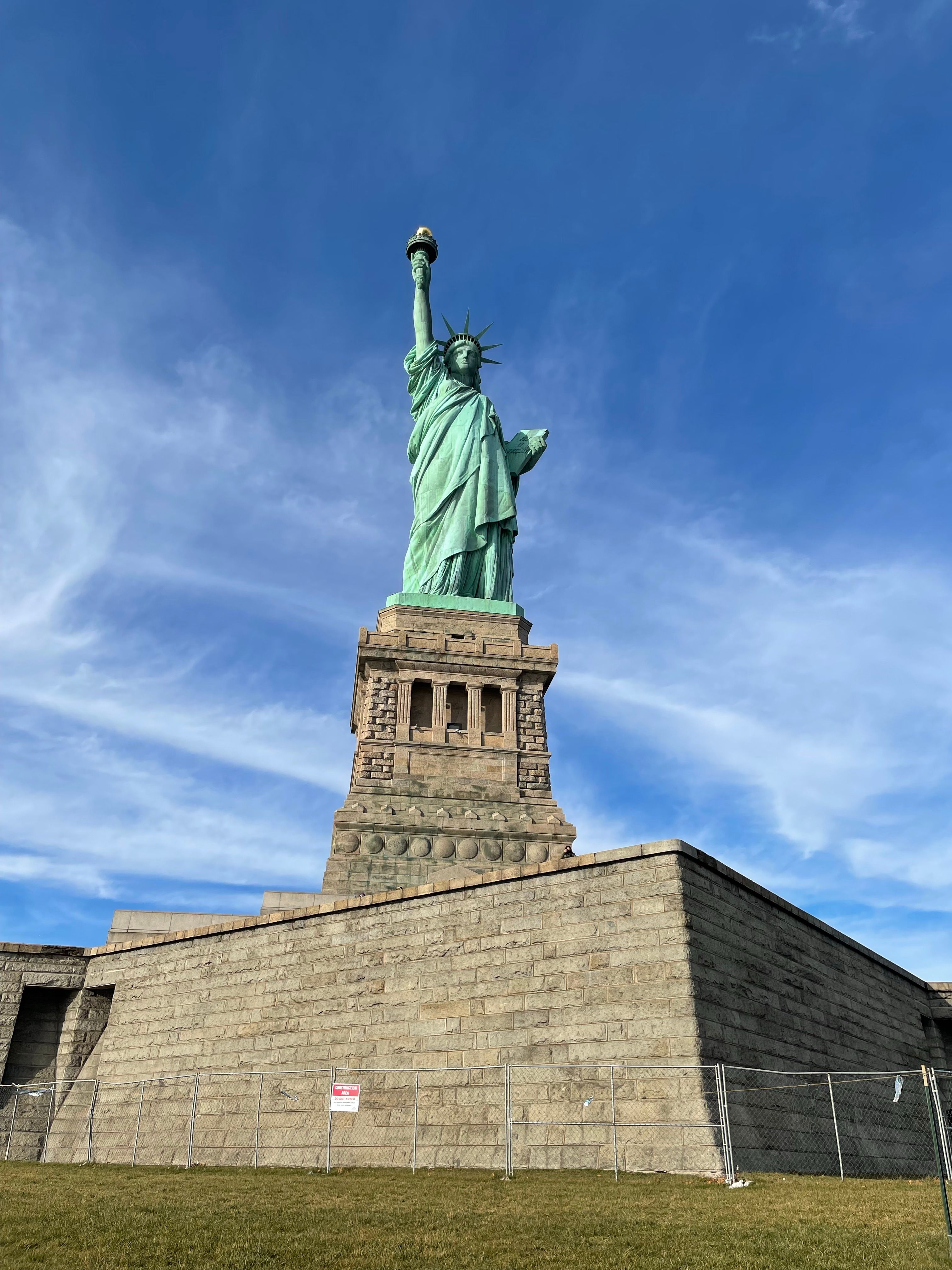 Low Angle View of the Statue of Liberty, New York, USA · Free Stock Photo