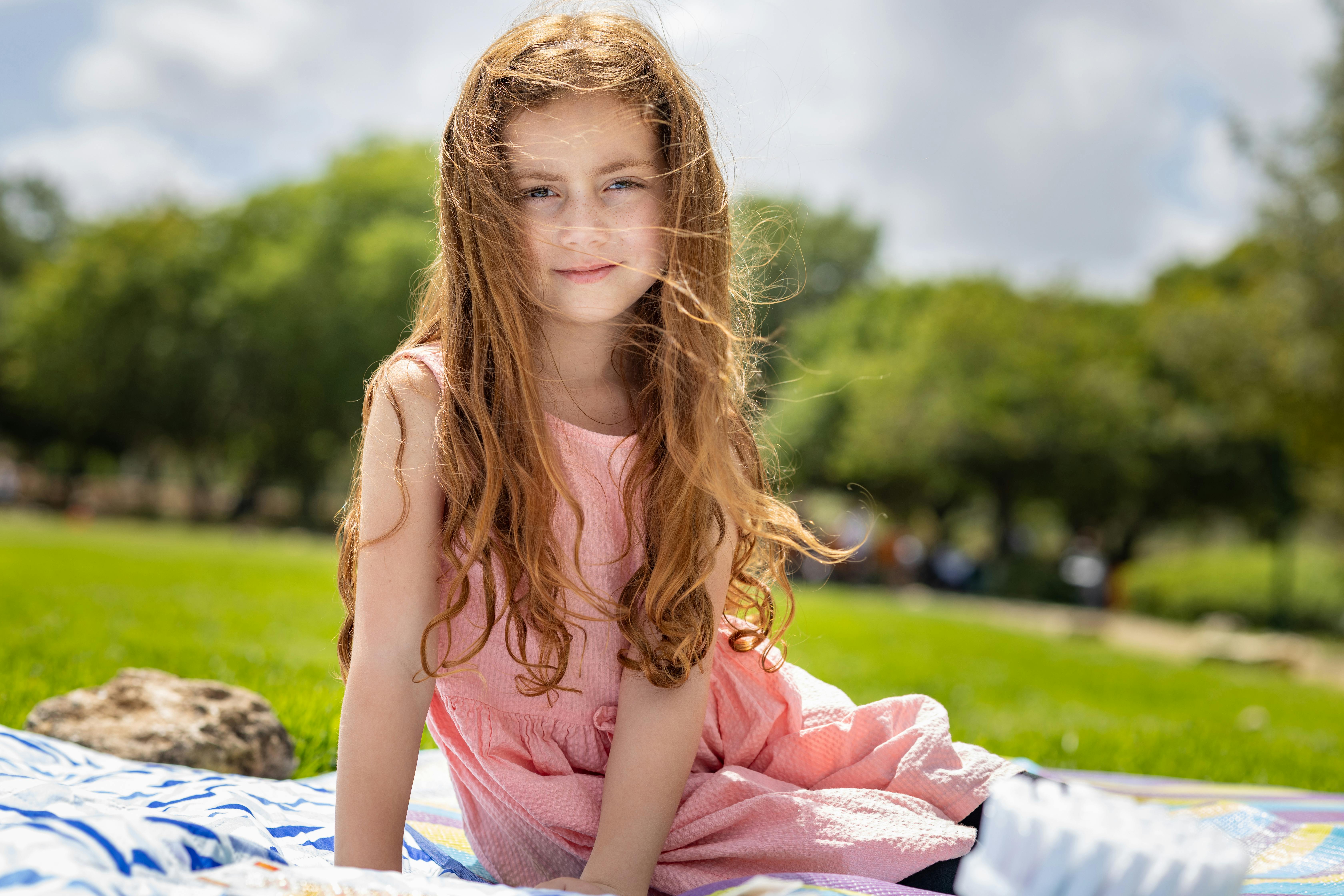 Girl Wearing Pink Dress · Free Stock Photo