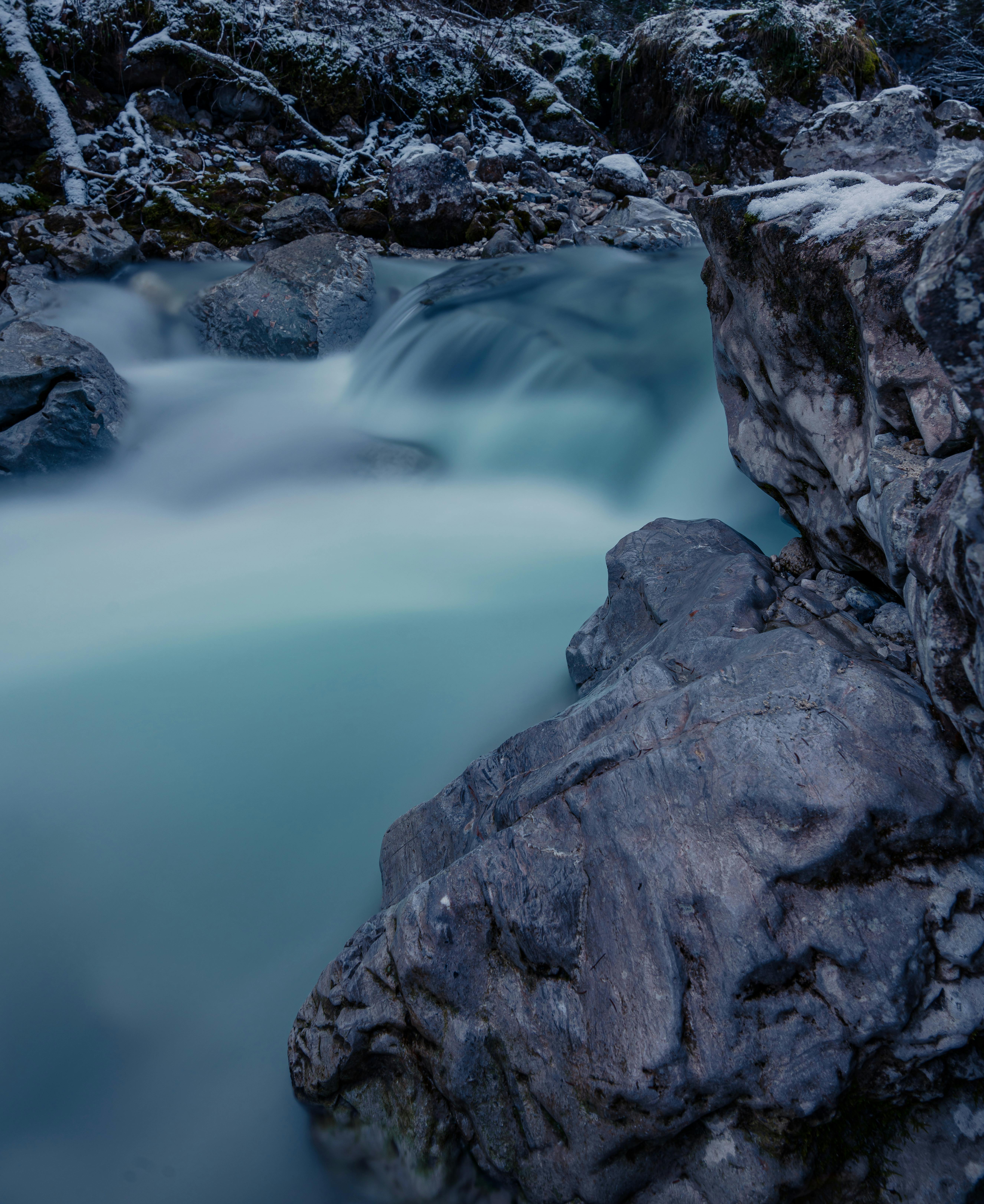 Waterfall on Rocks in Nature · Free Stock Photo