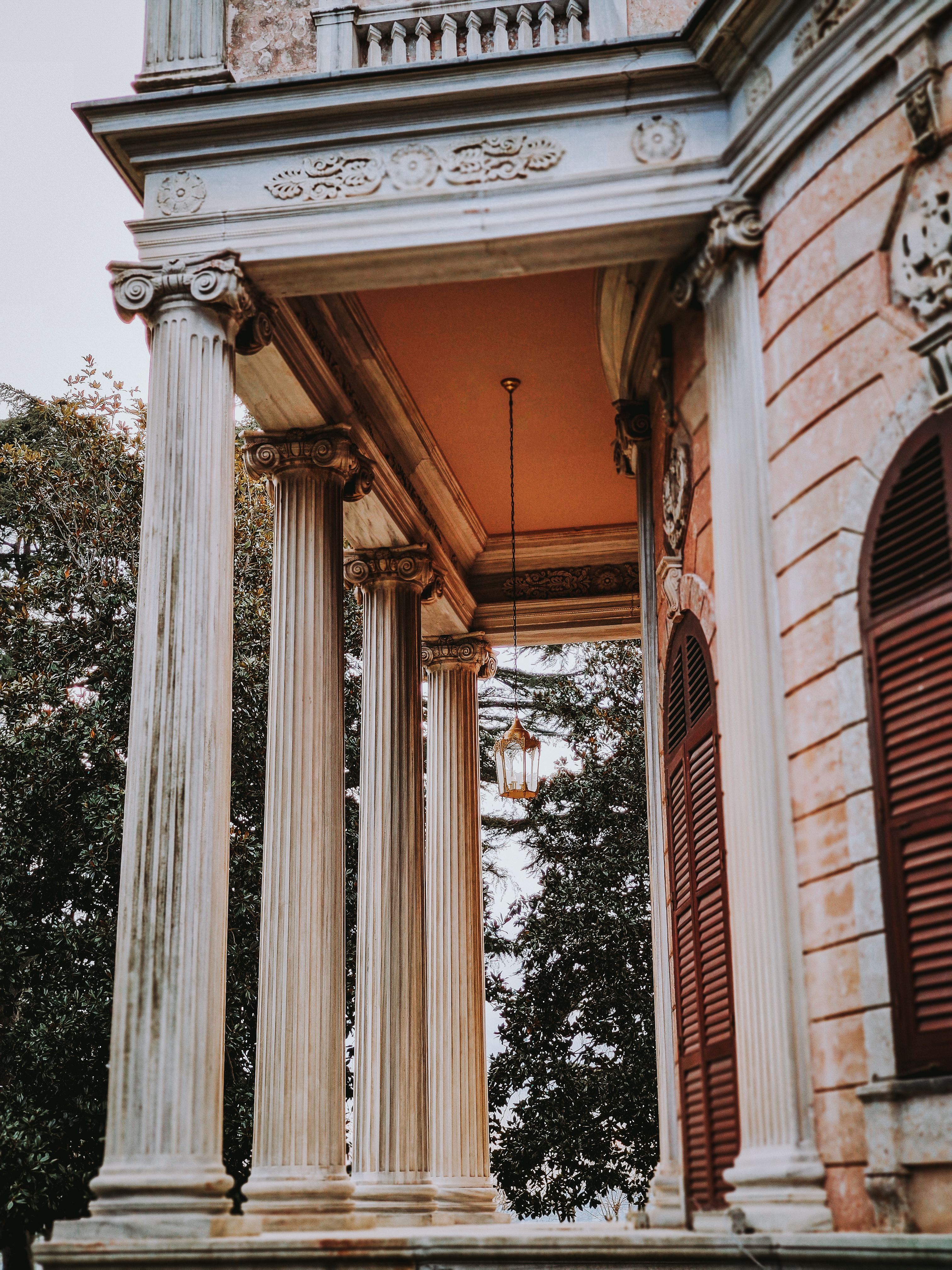 Facade of the Beykoz Mecidiye Pavilion in Istanbul, Turkey · Free Stock ...