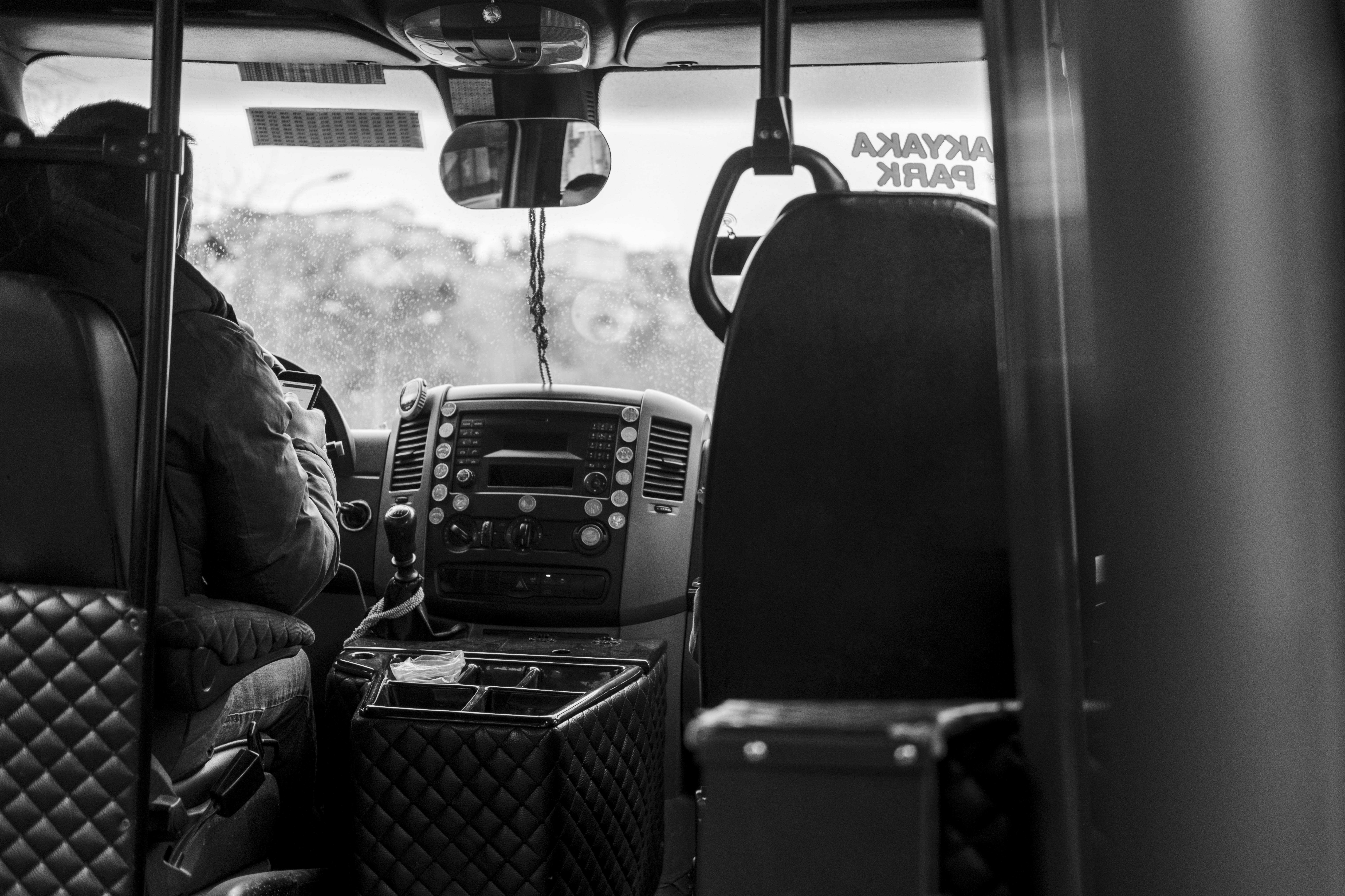 Bus Driver and Dashboard · Free Stock Photo
