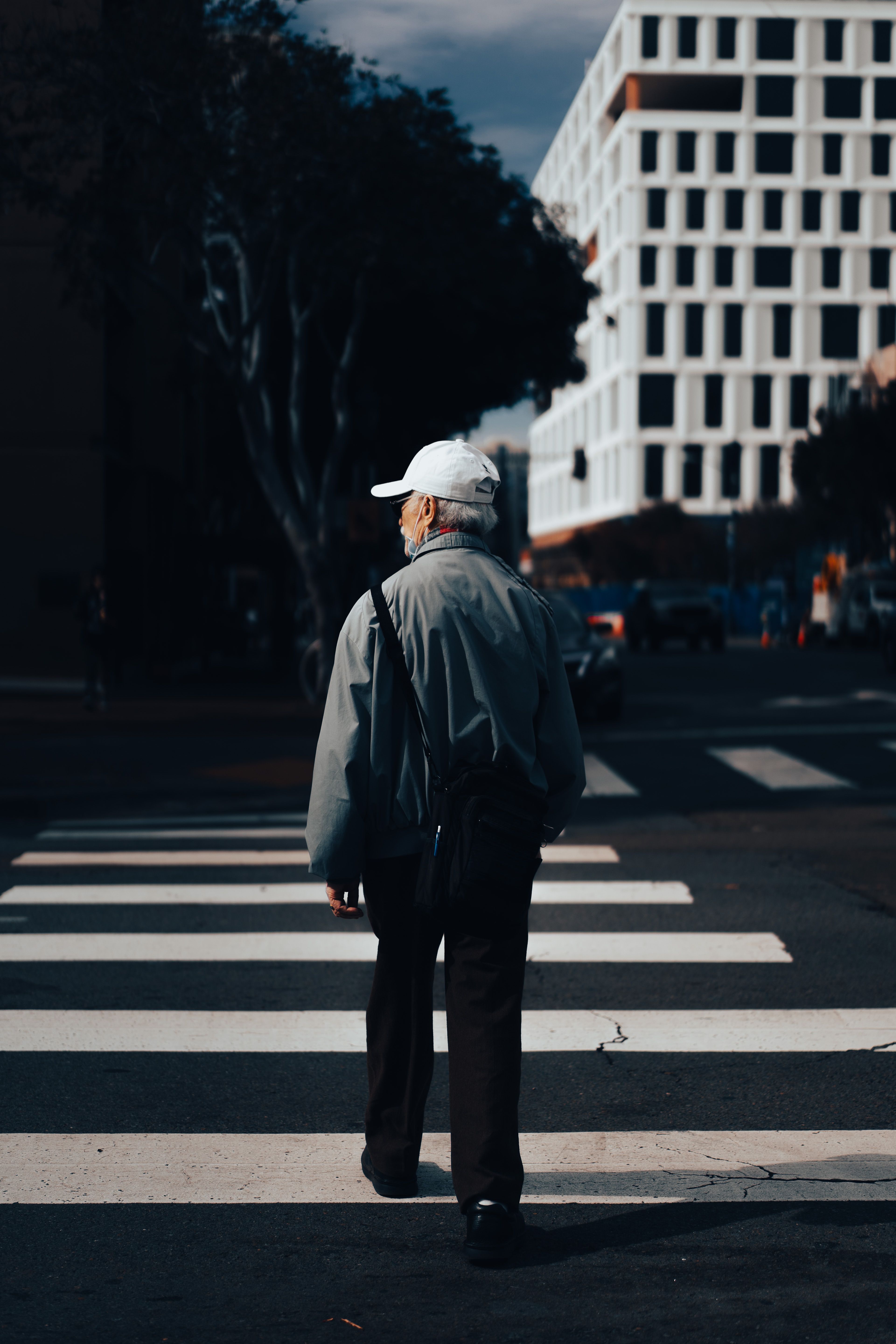 Man Crossing Street · Free Stock Photo
