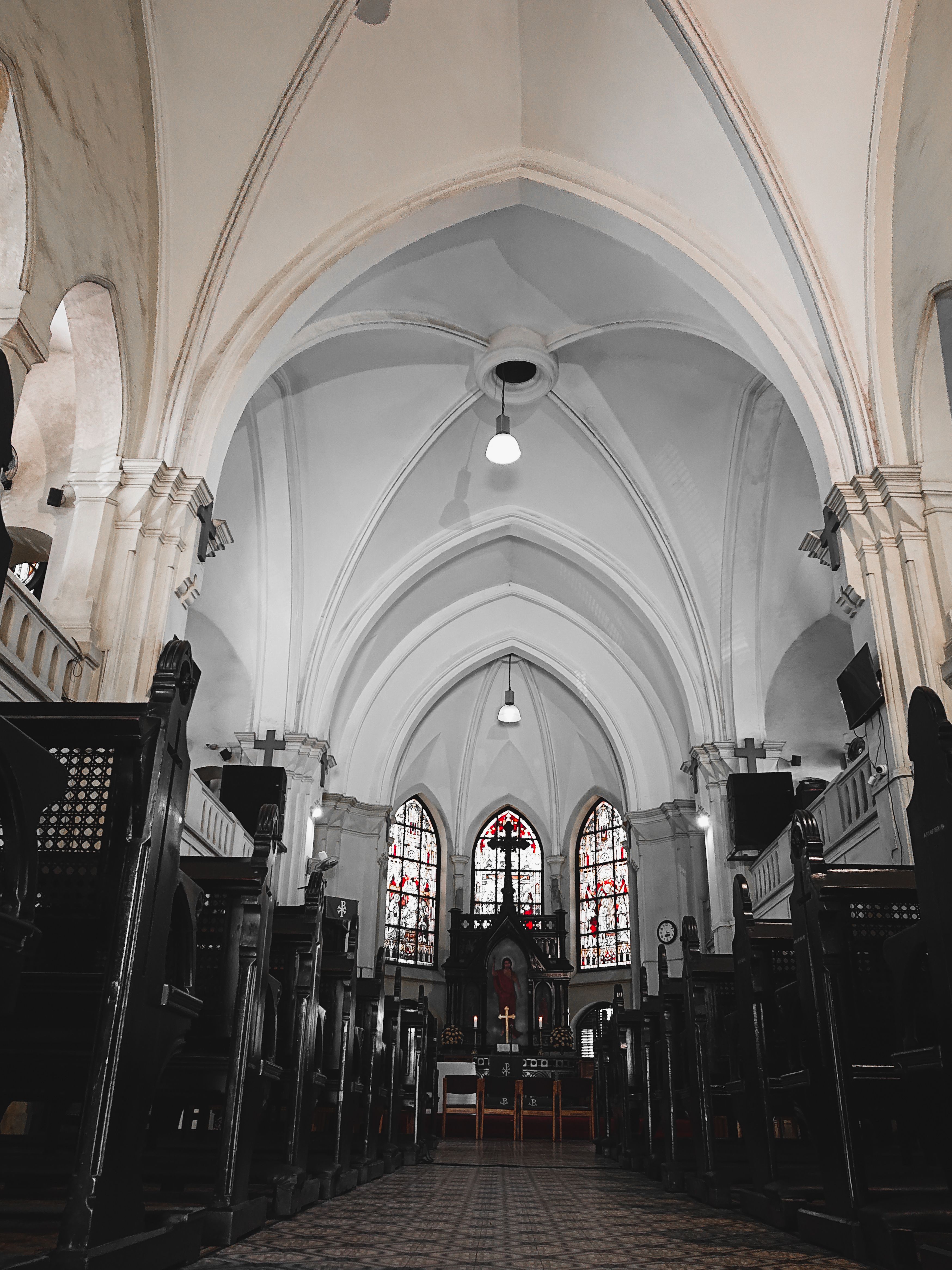 The Aisle of the Holy Hill Basilica and National Shrine of Mary · Free ...