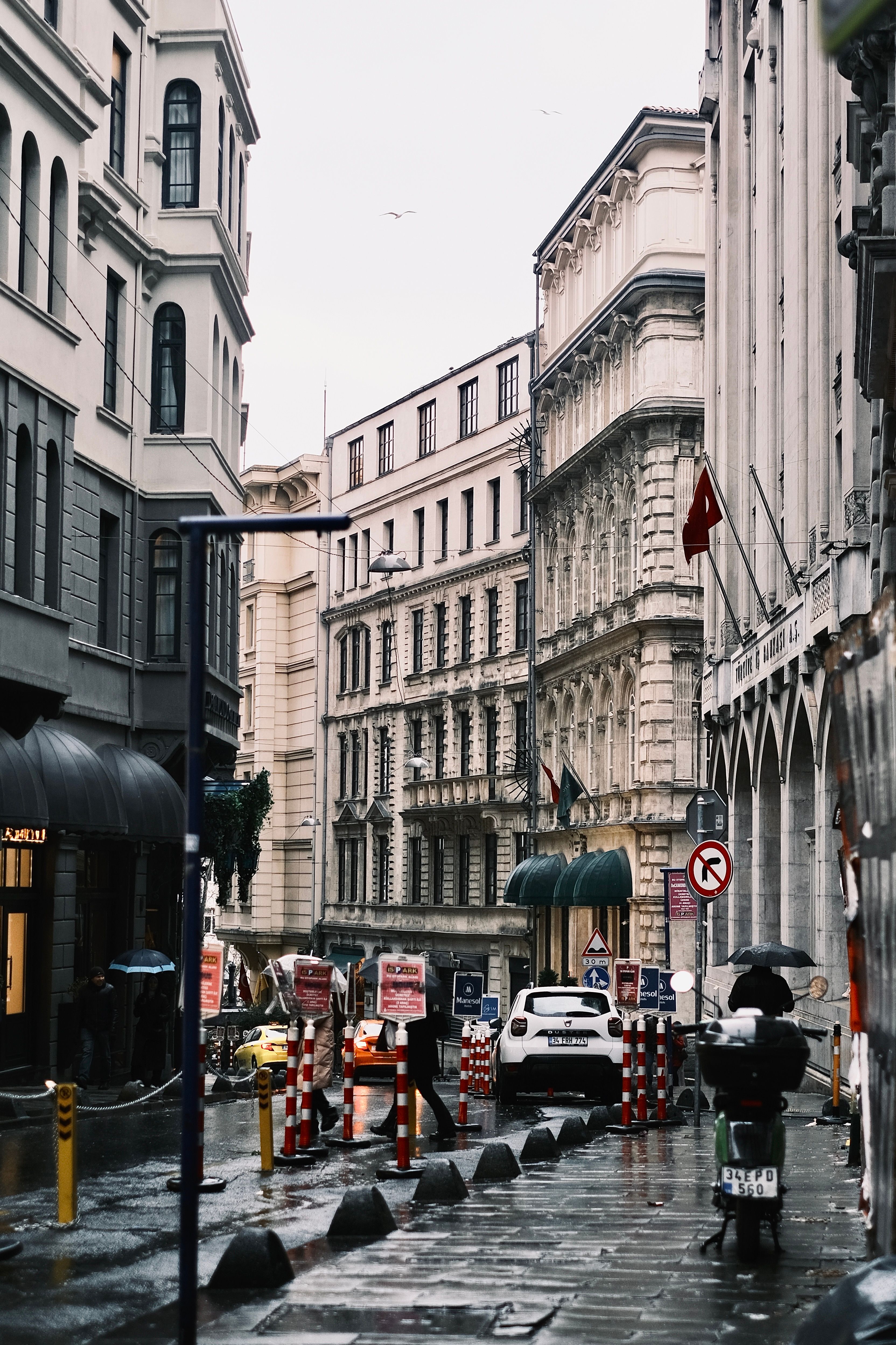 Calm City Street seem from Park · Free Stock Photo