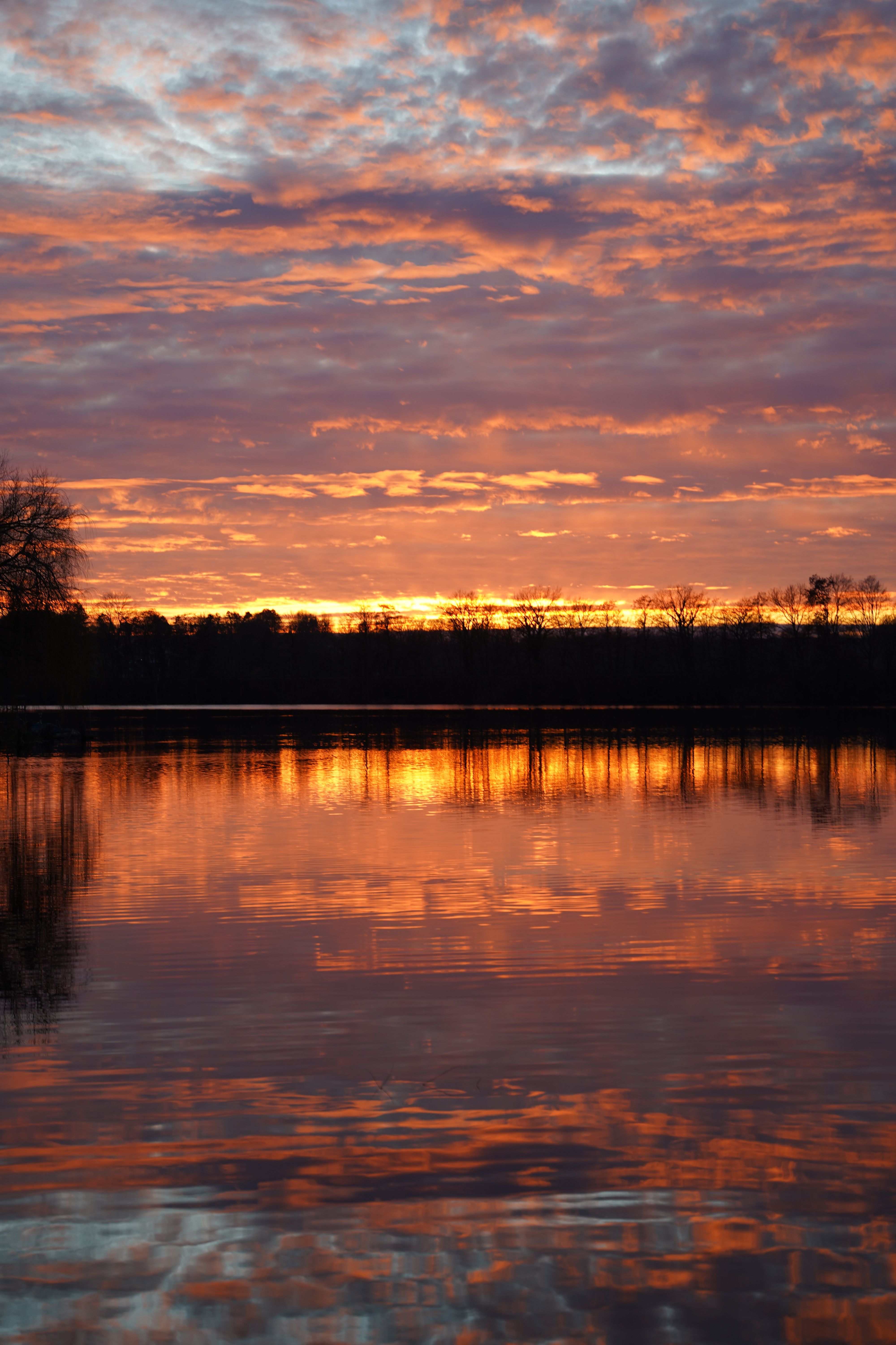 Lake at Dusk · Free Stock Photo