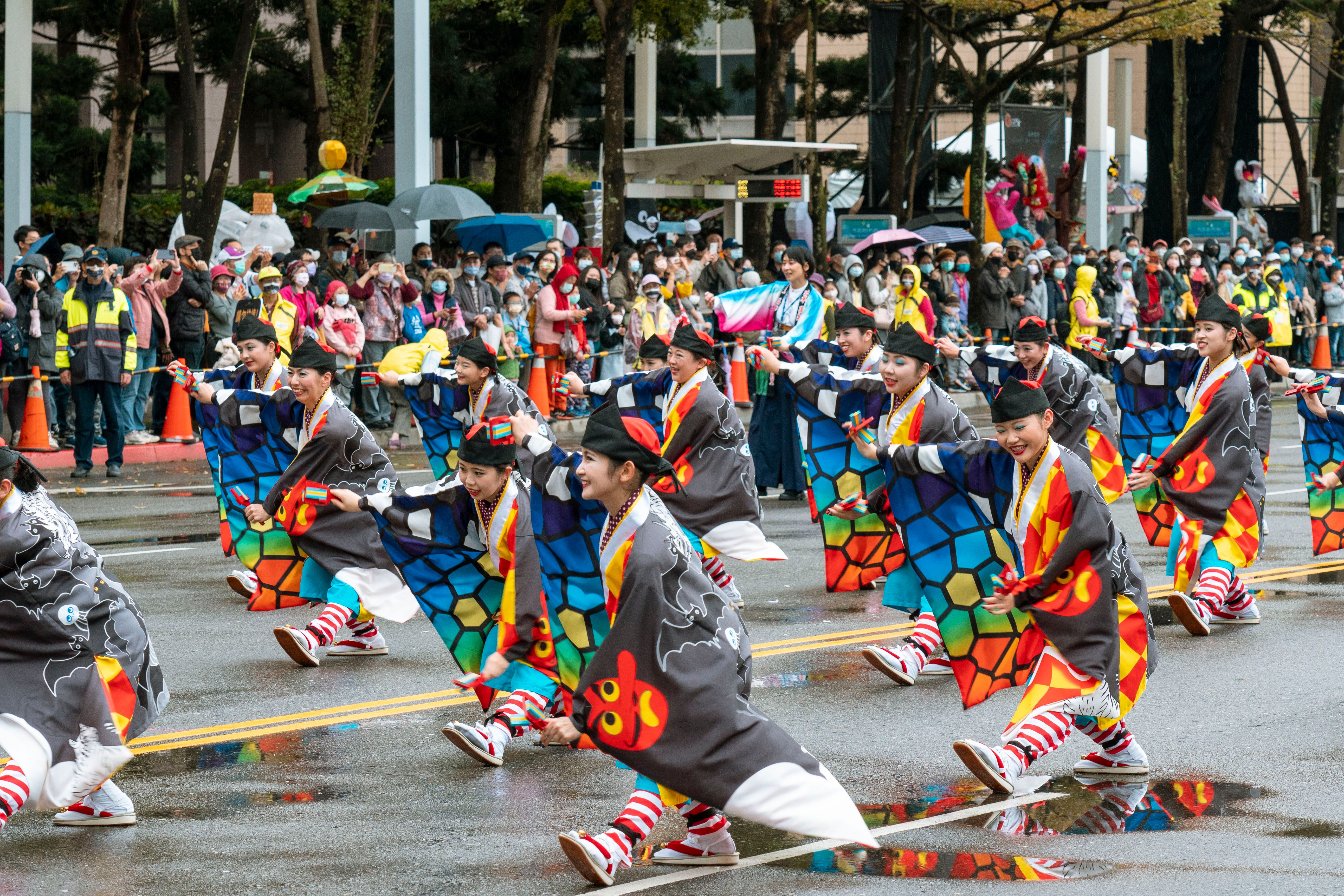 Women Performing at a Street Parade · Free Stock Photo