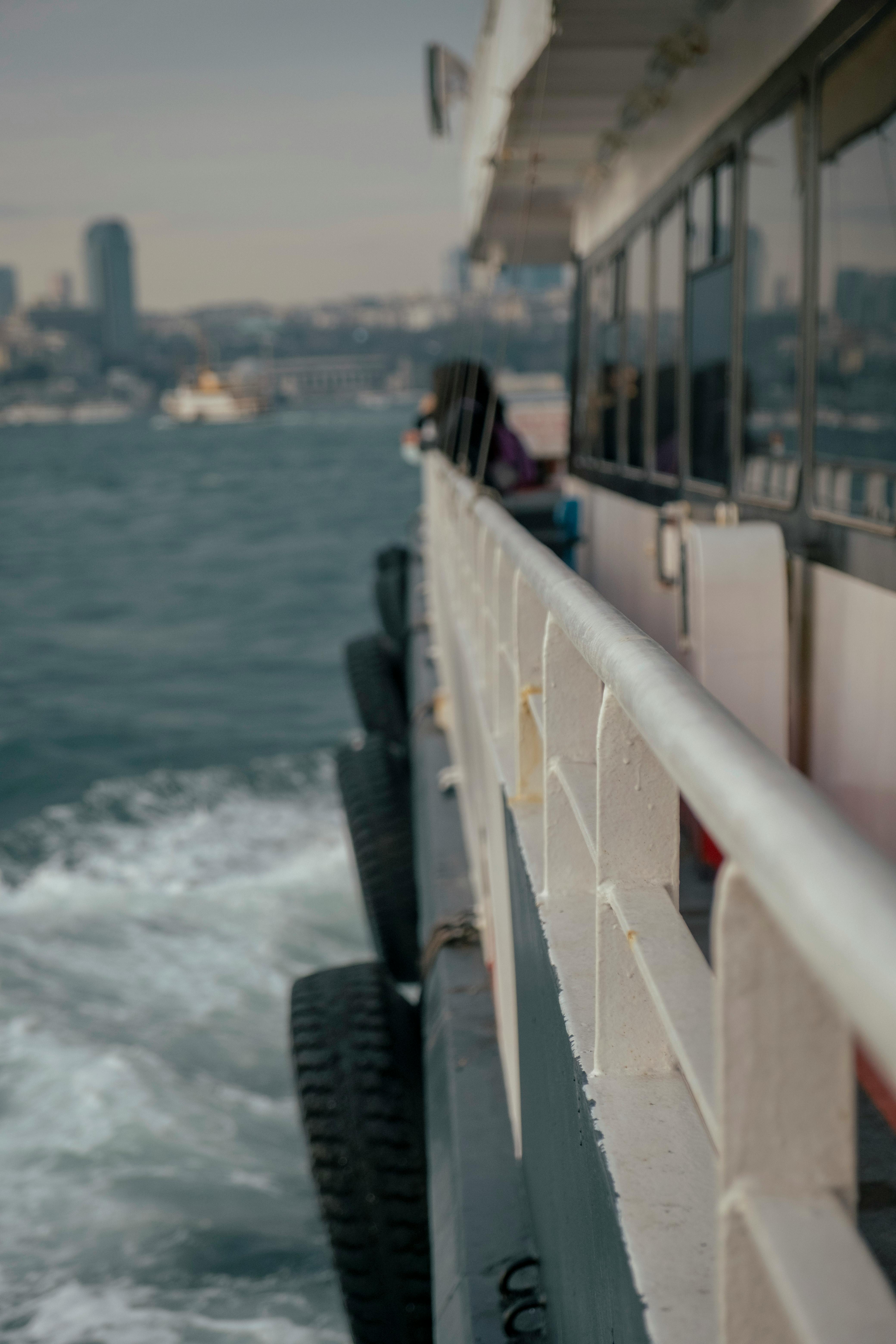 Railing of Ferry in Istanbul · Free Stock Photo