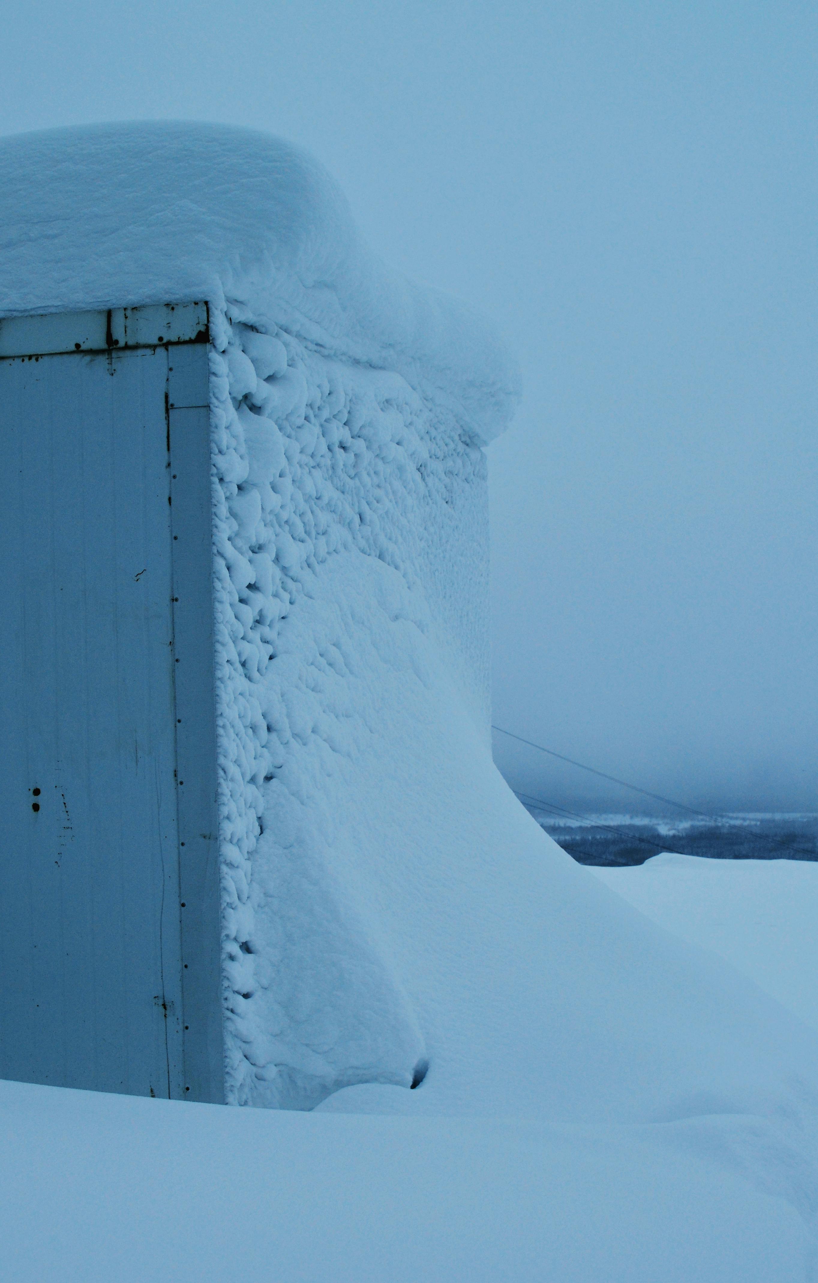 Shack in Snow · Free Stock Photo