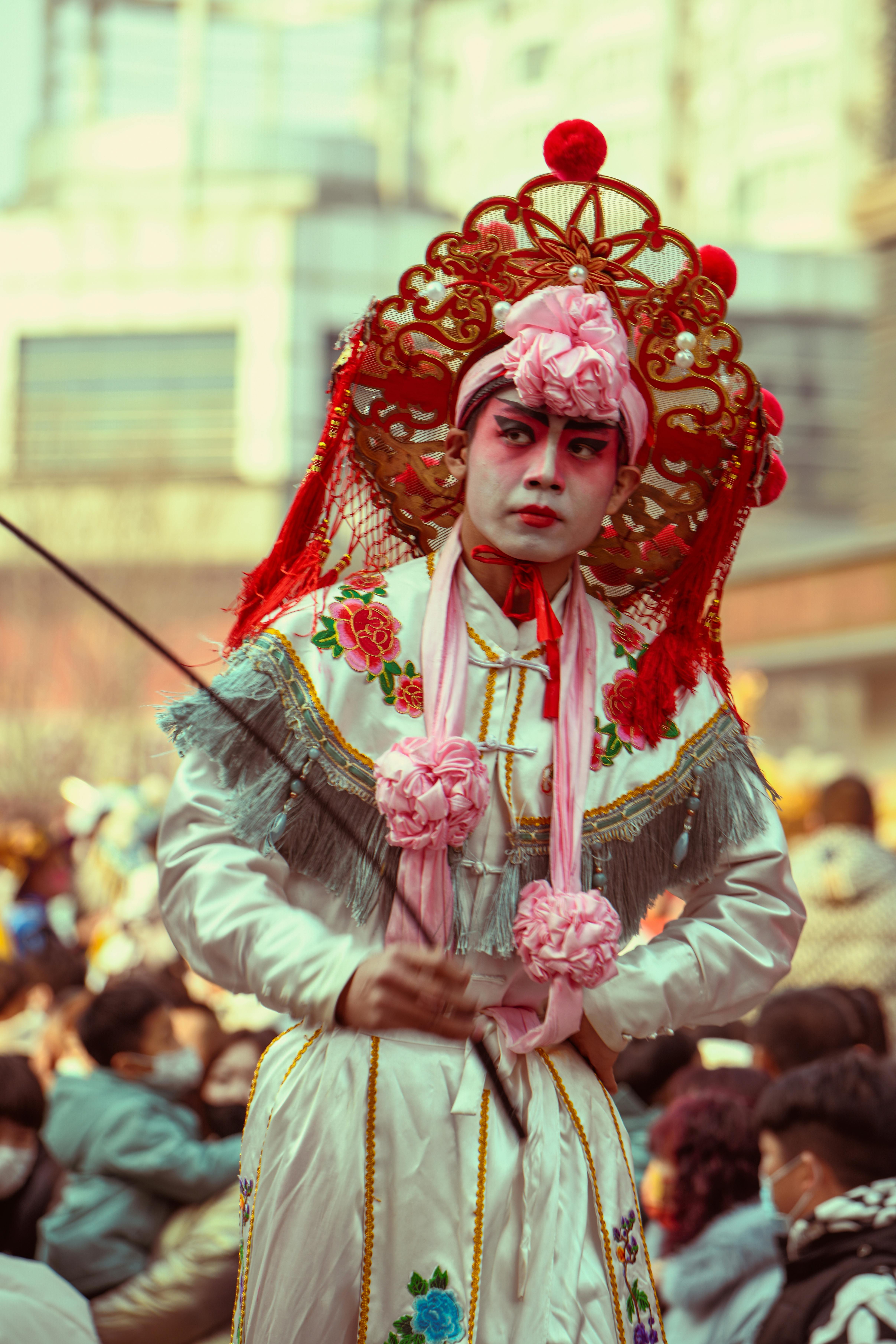 Man in Traditional Garland in Ceremony · Free Stock Photo