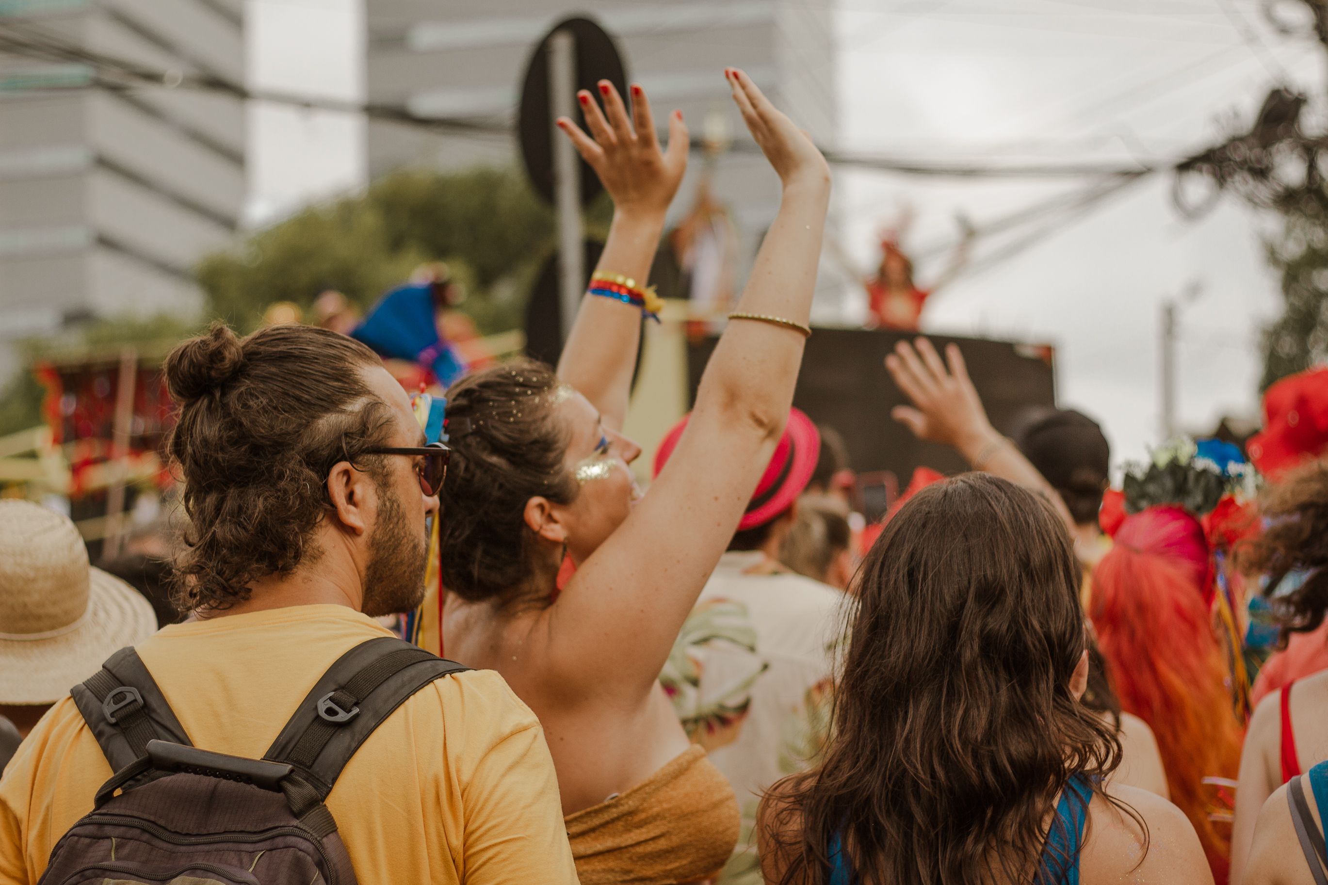 Women Cheering and Holding Hands · Free Stock Photo