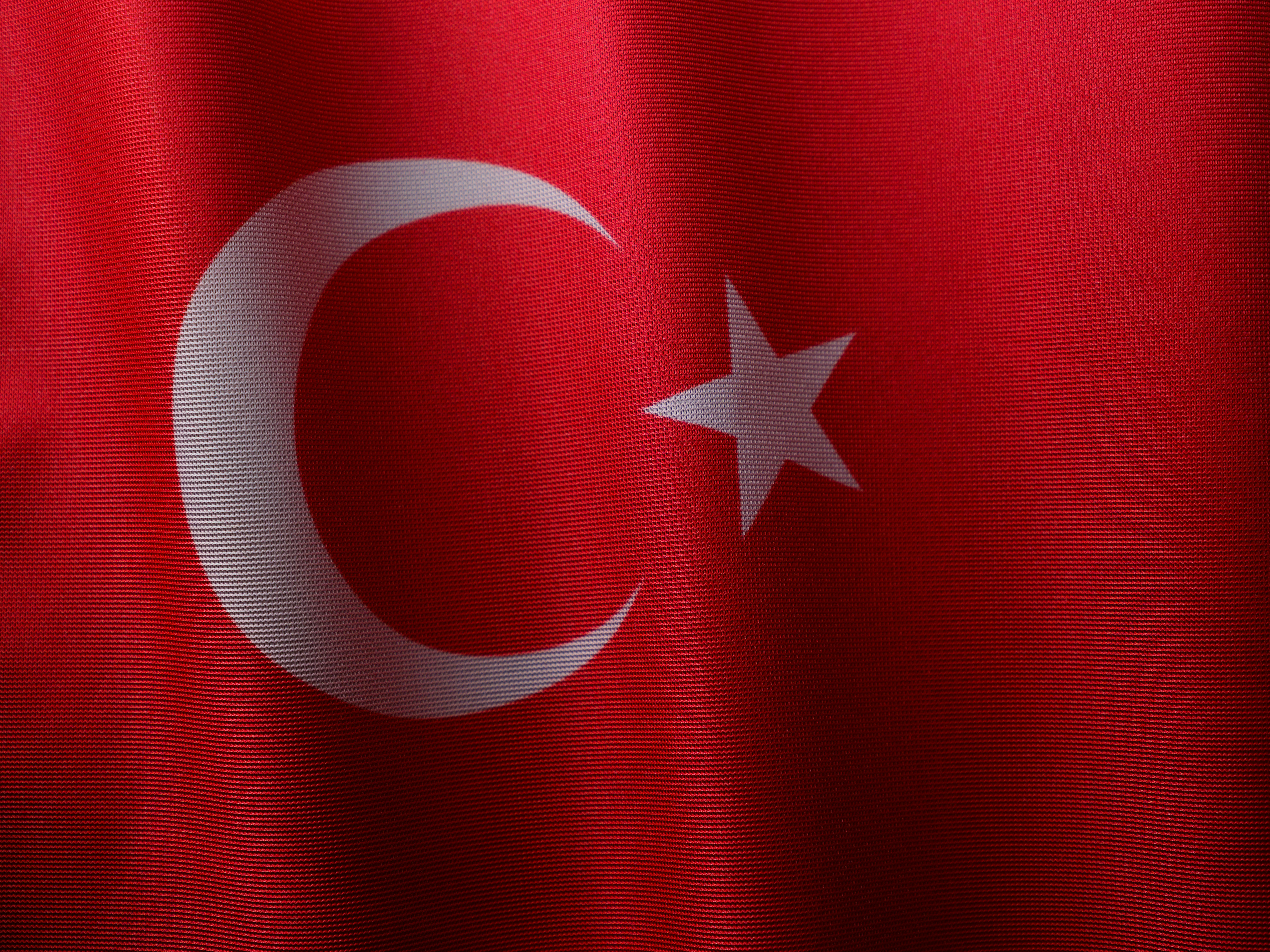 The national flag of Turkey · Free Stock Photo