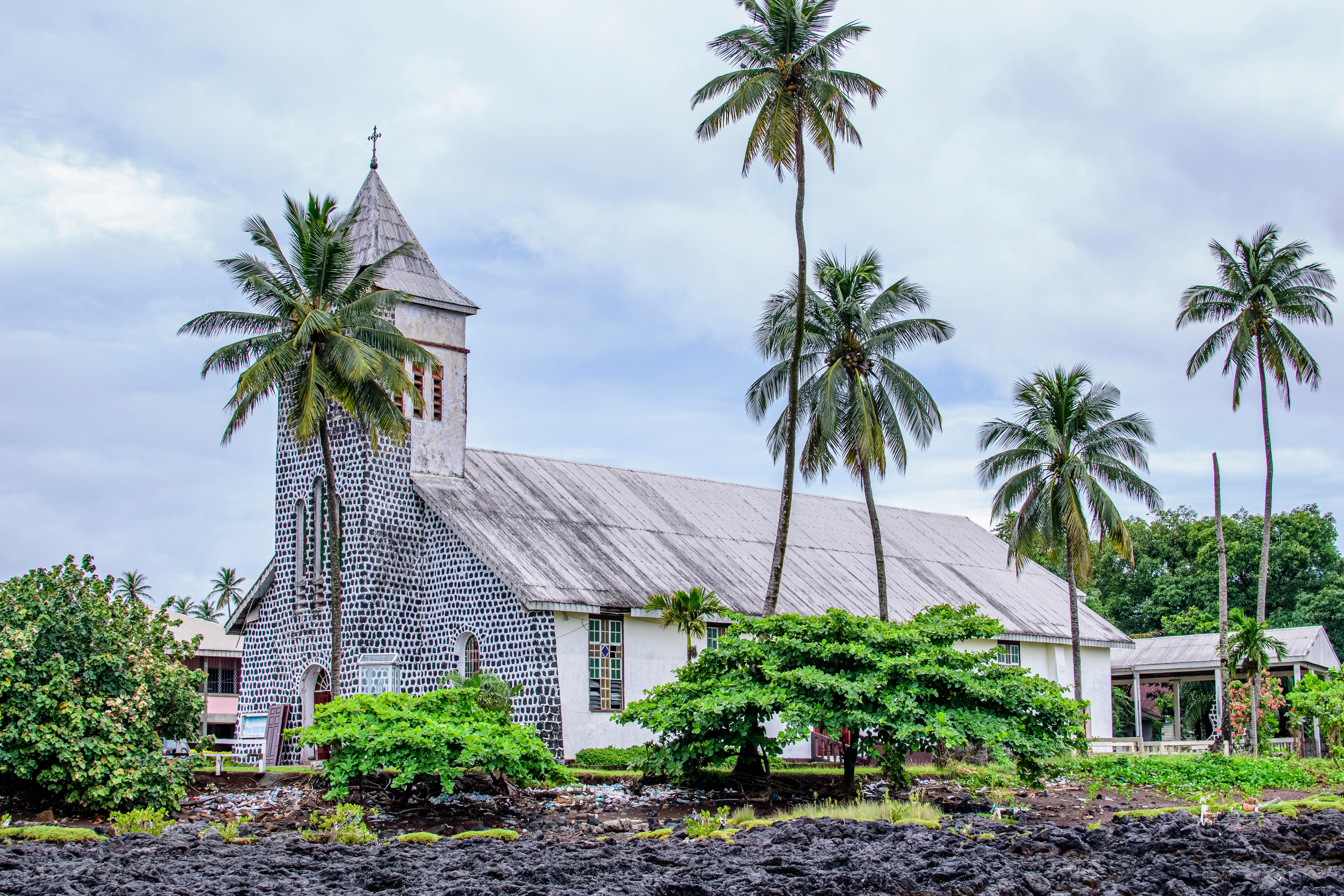 Church in Tropical Village · Free Stock Photo