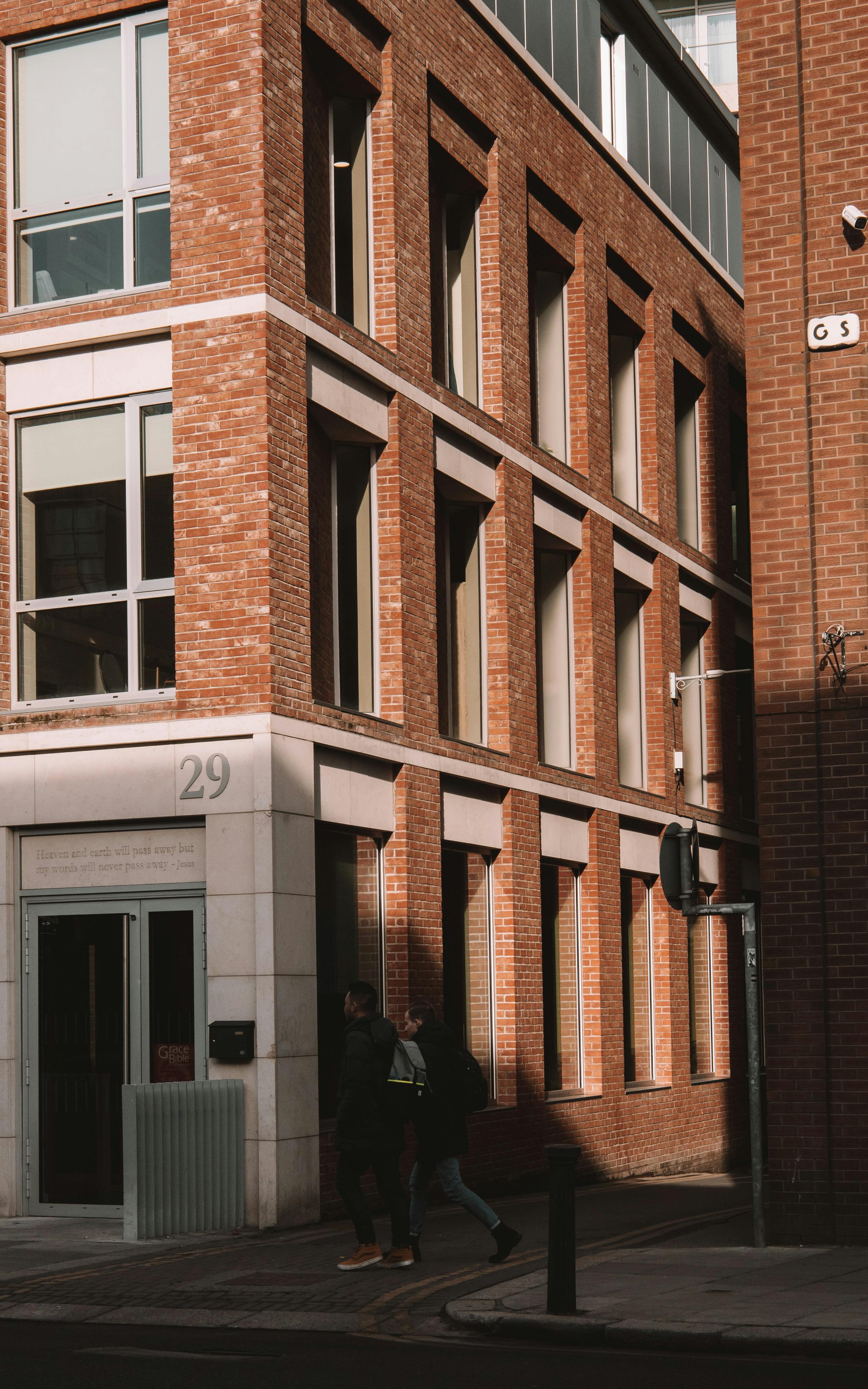 People Walking near Buildings · Free Stock Photo