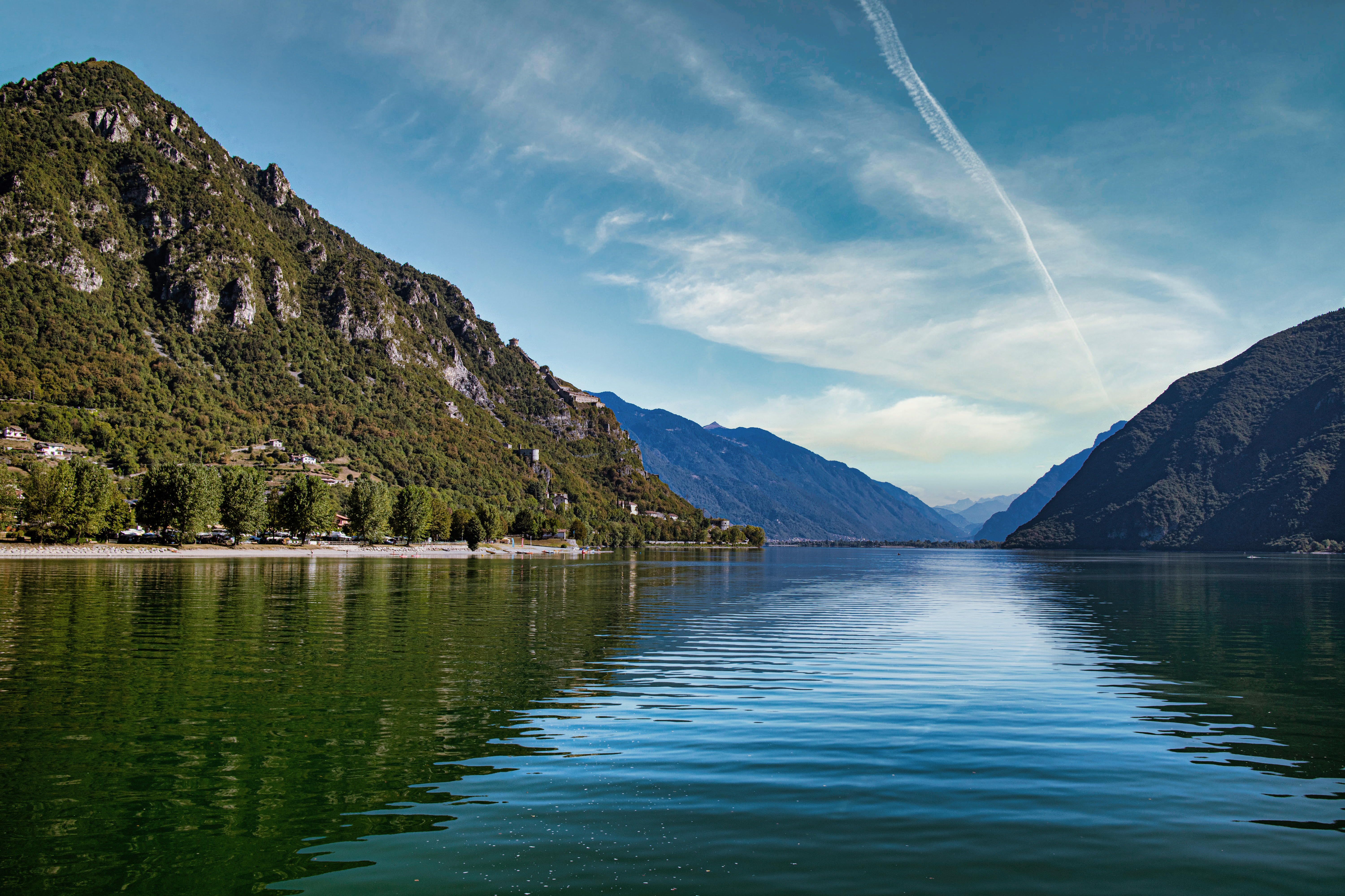 Lake Between Mountains · Free Stock Photo