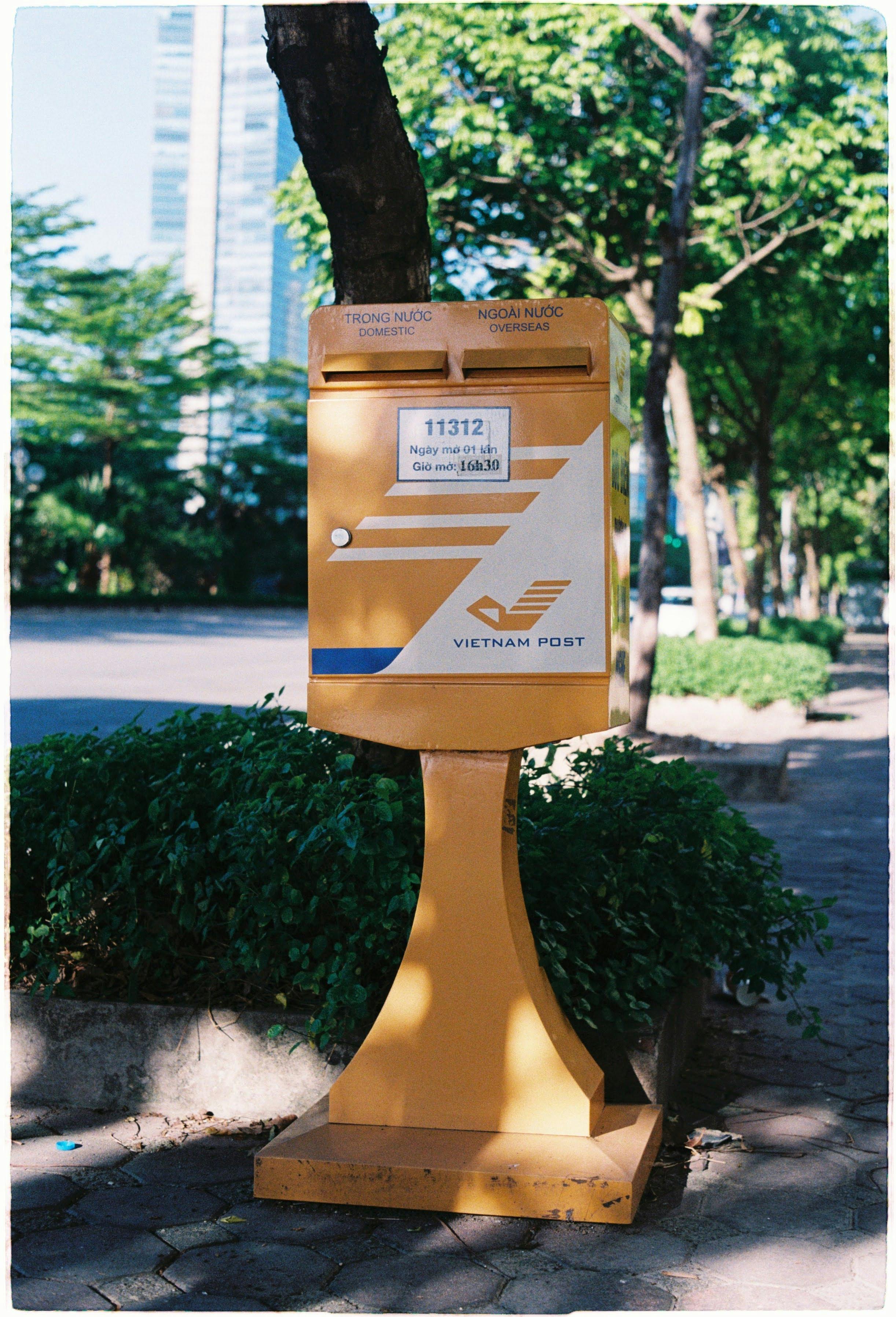 Vietnam Post Mailbox · Free Stock Photo