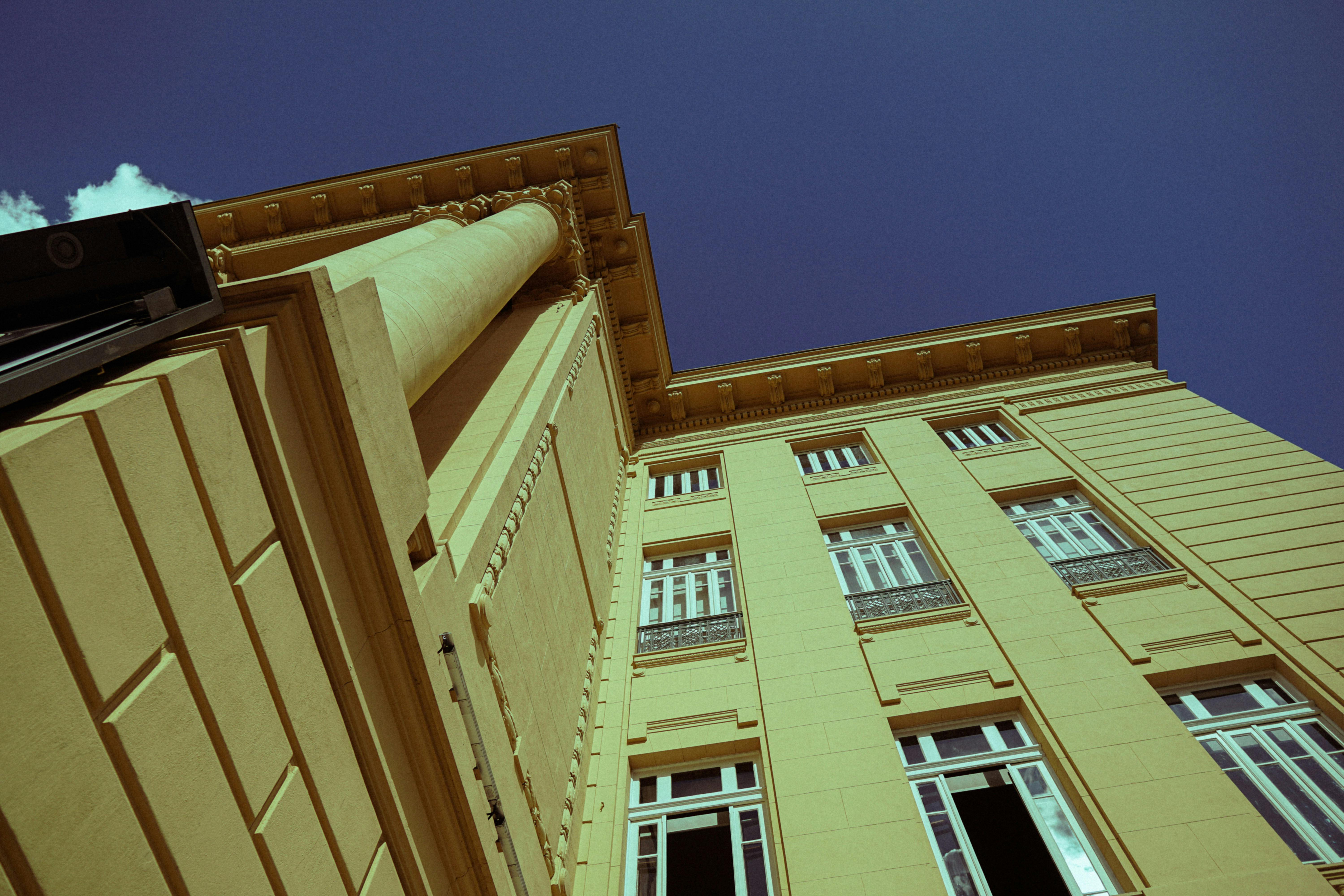 Windows on Building Facade · Free Stock Photo