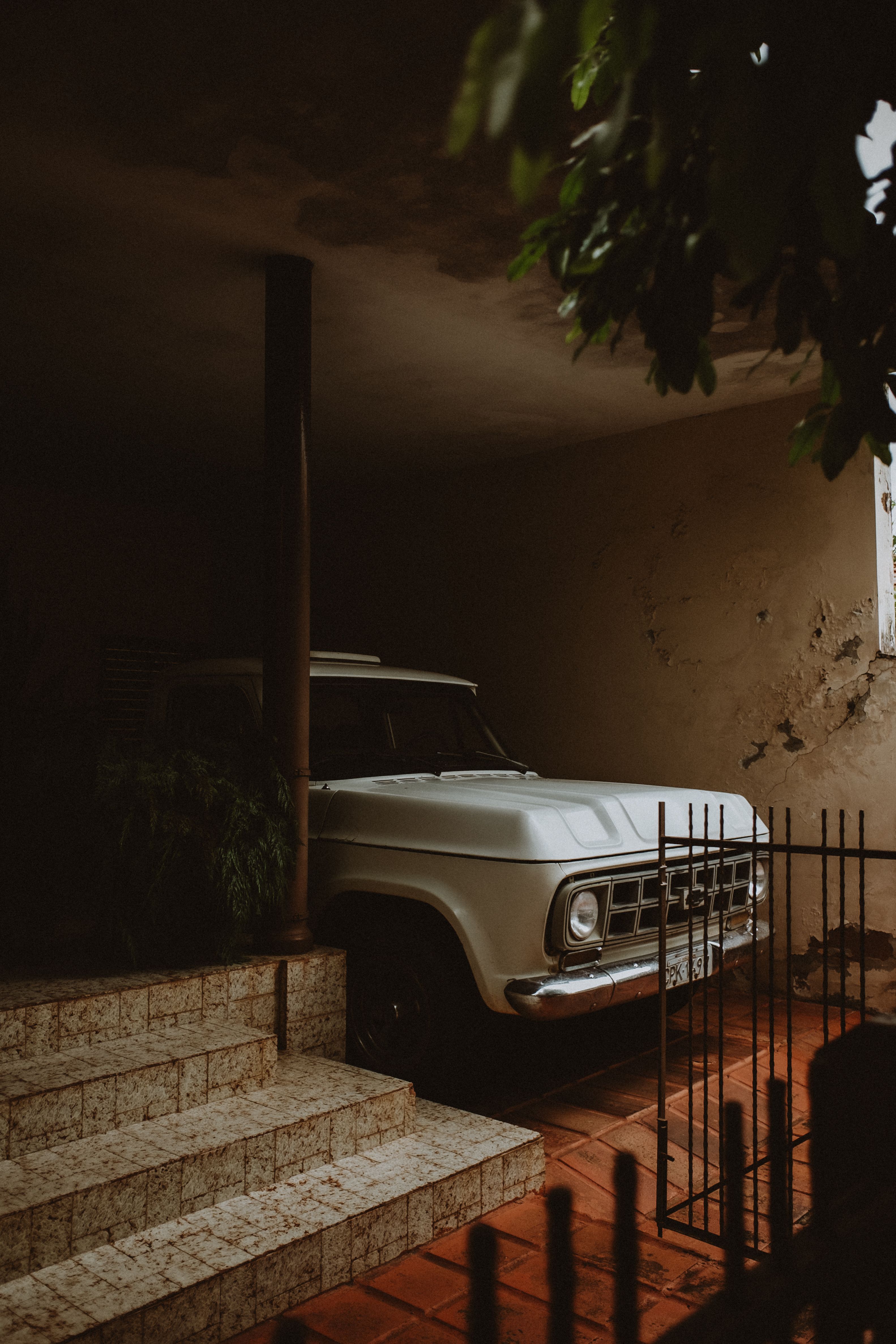 Classic Chevrolet A10 Pickup Truck Parked Under the Terrace · Free ...