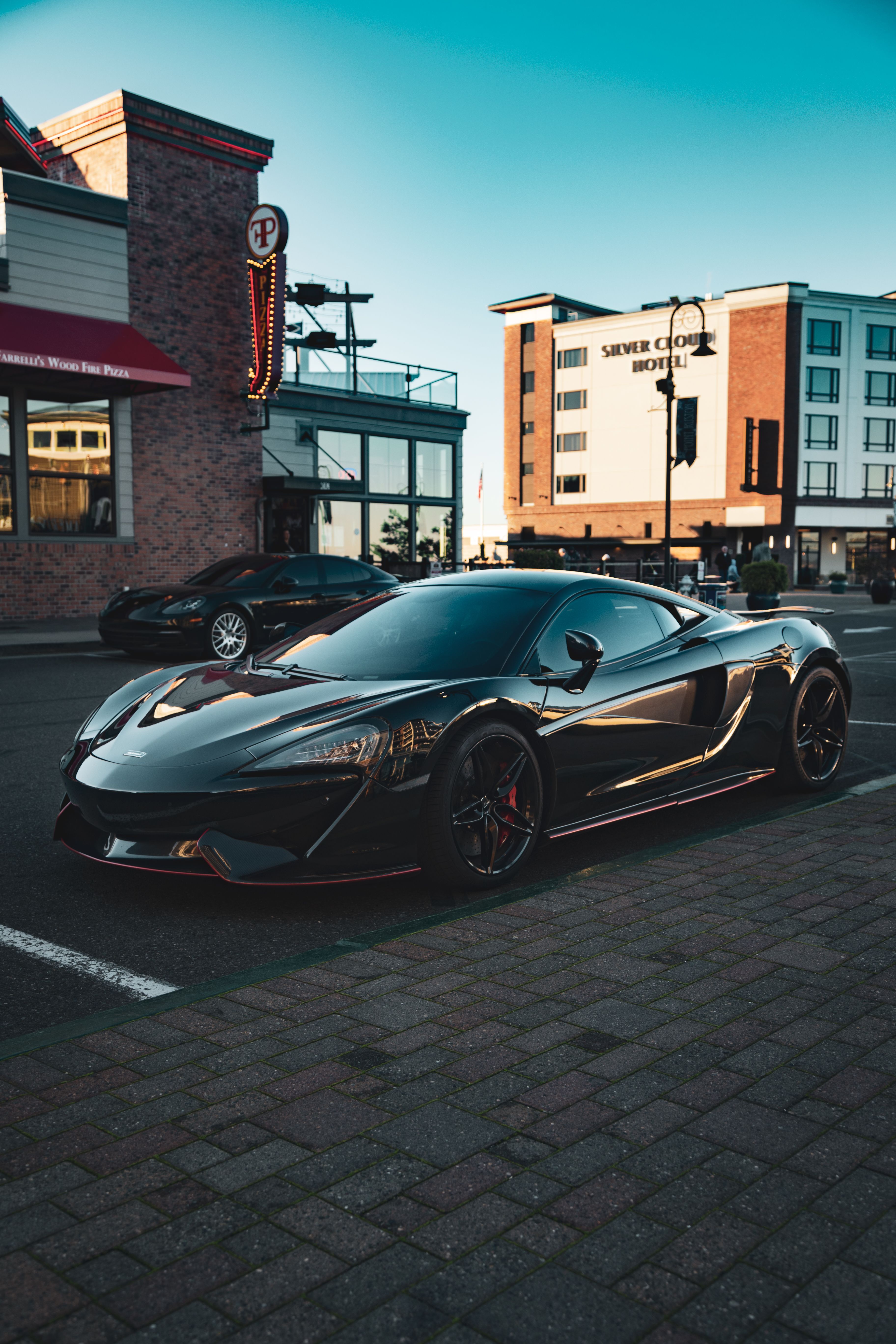 Modern Car on City Street · Free Stock Photo