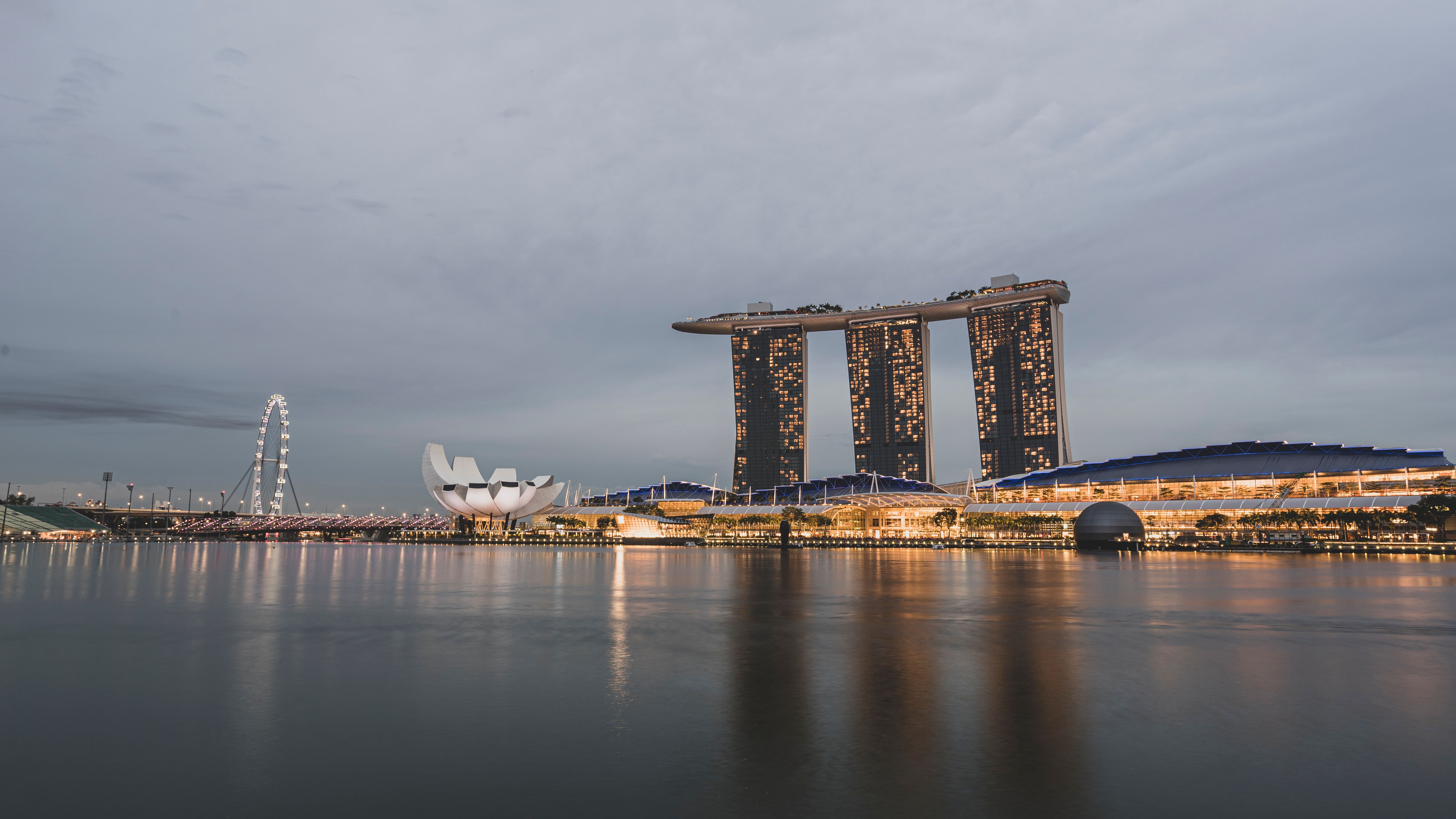 Clouds over City near Water · Free Stock Photo